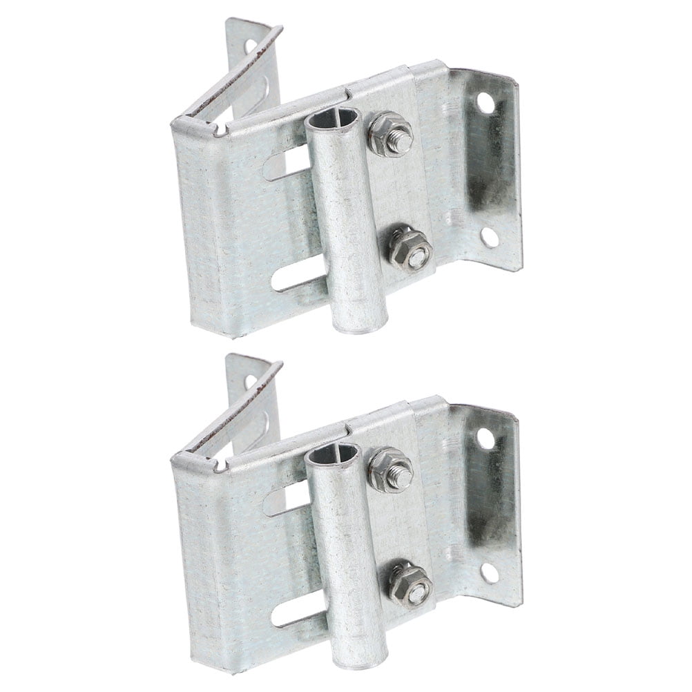 Worgeous 2 Pcs Garage Door Bottom Lifting Brackets Residential Silver ...