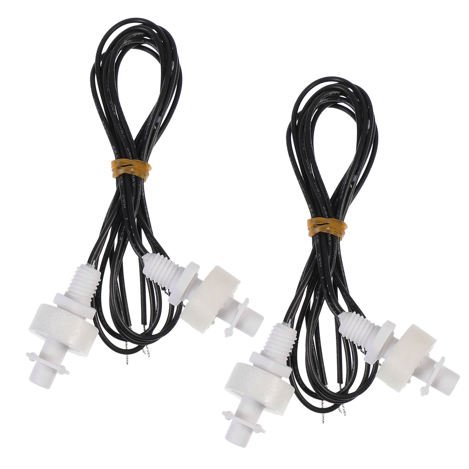 Worgeous 2 Pcs Liquid Level Float Switch Sensor Tank Adjustable White ...