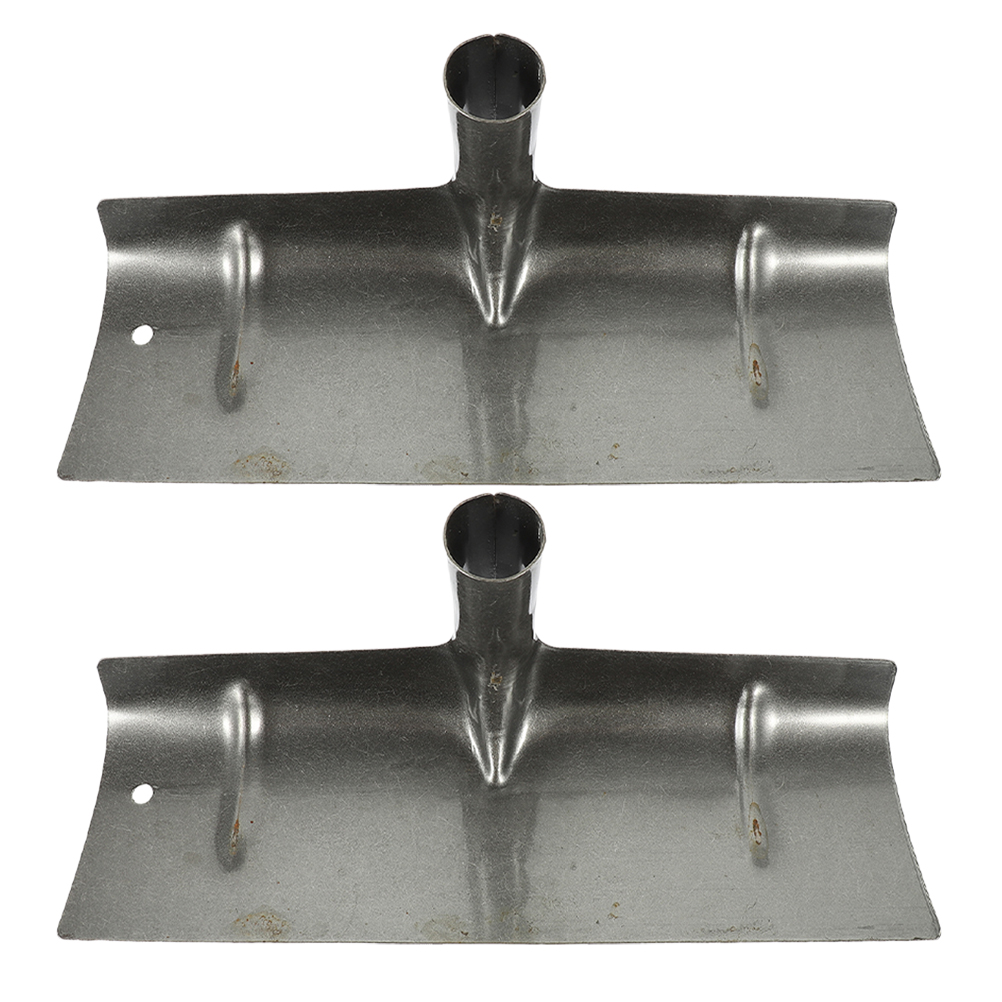 Worgeous 2 Pcs Manure Rake Cart Trough Castor Shovel Bridegroom Grey ...