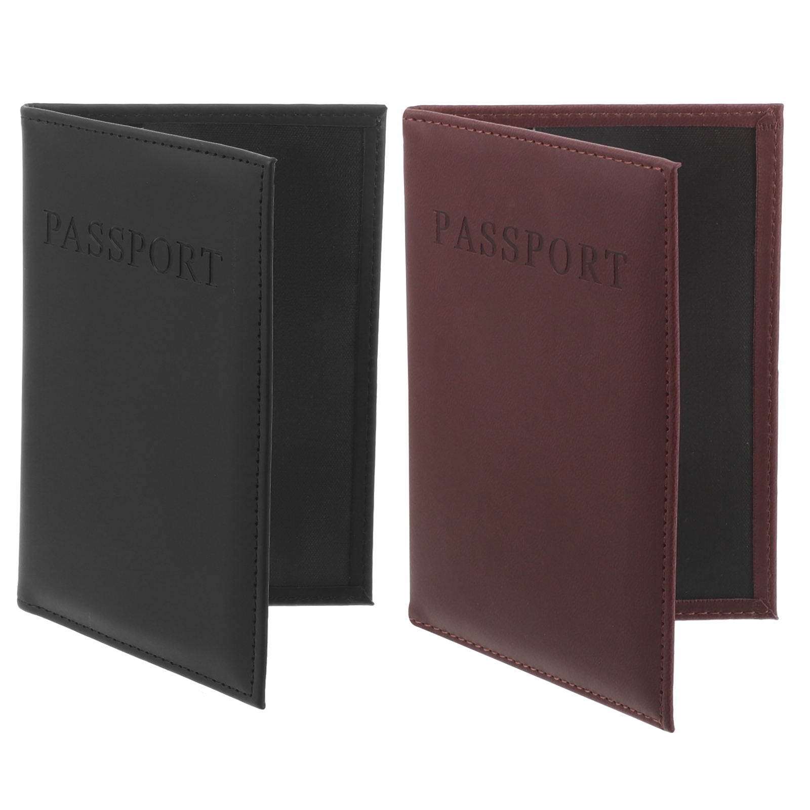 Worgeous 2 Pcs Outdoor Document Holder Passport Organizer ID Folder ...