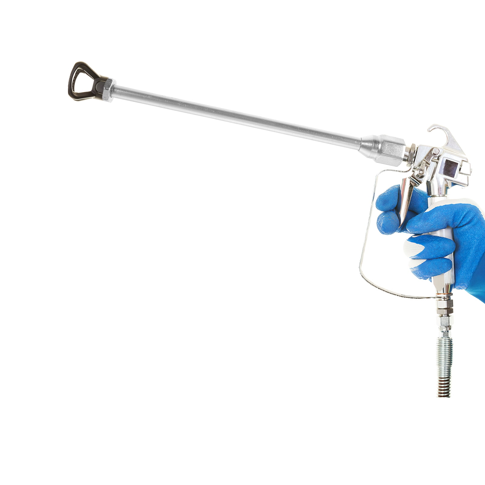 Worgeous 2 Pcs Paint Roller Extension Pole Airless Sprayer Rod Can ...