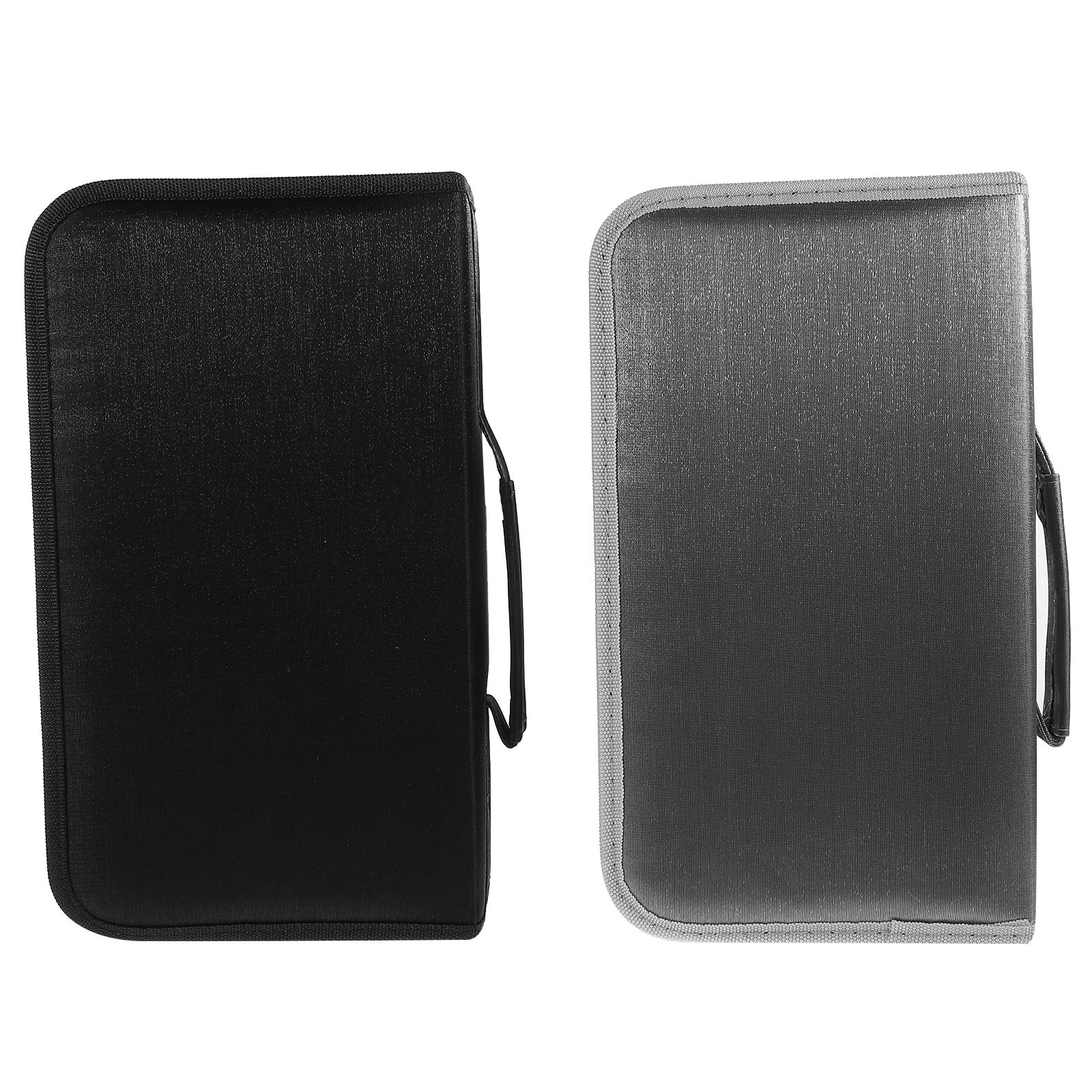 Worgeous 2 Pcs Portable Disc Bag DVD Storage Case CD Cleaner for Player ...