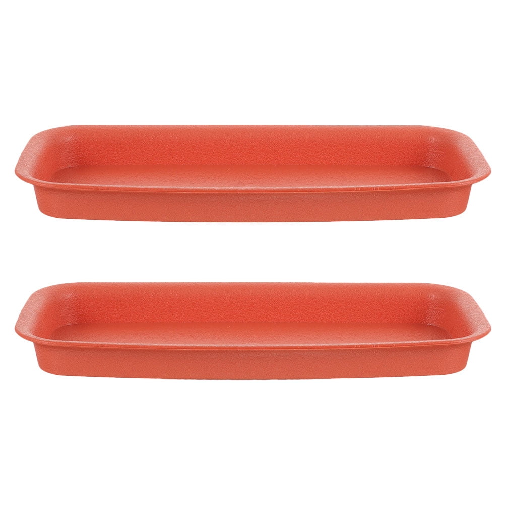 Worgeous 2 Pcs Pot Trays for Plants Indoors No Holes Planters ...