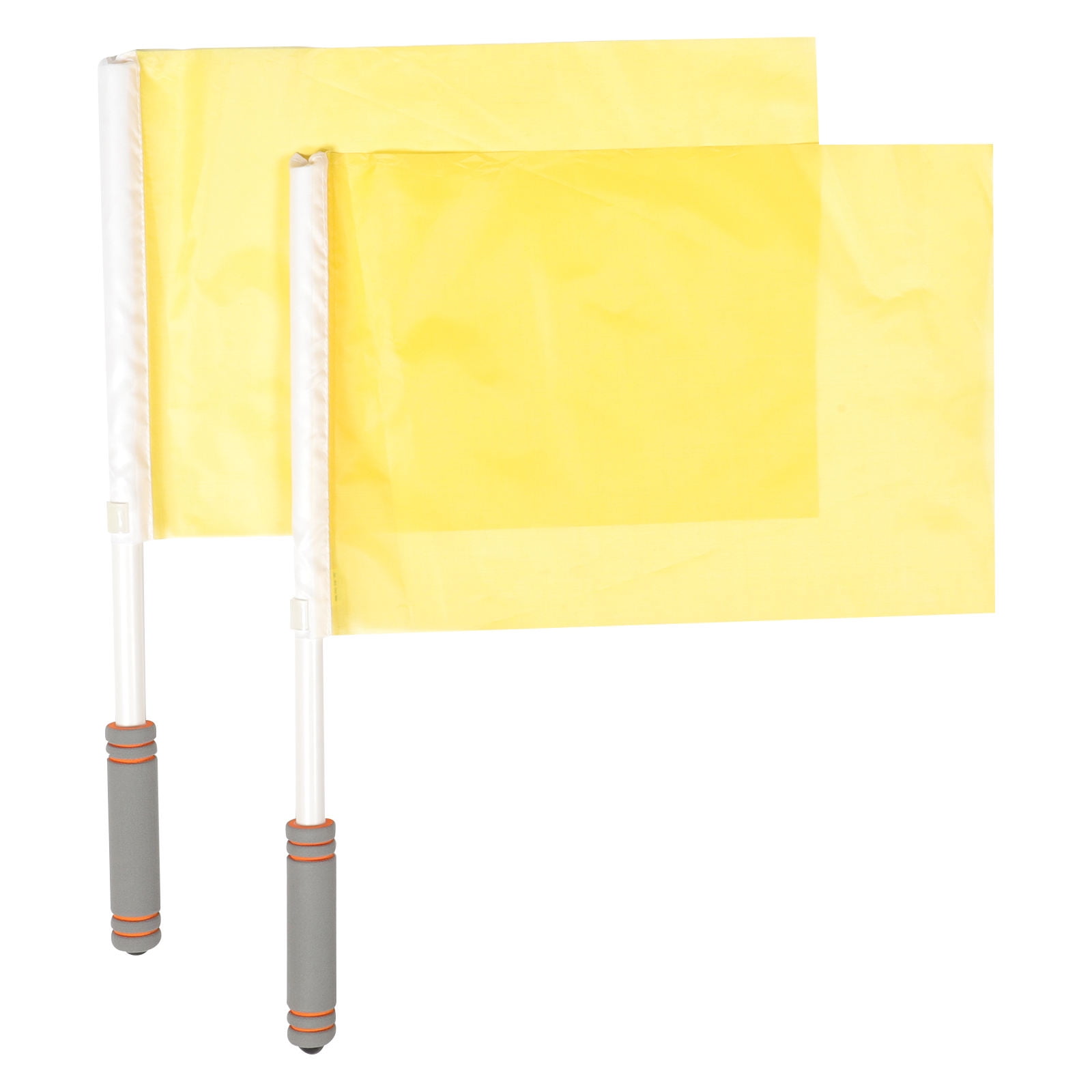 Worgeous 2 Pcs Referee Flag Football Gear Outdoor Marking Flags Yellow - Walmart.com