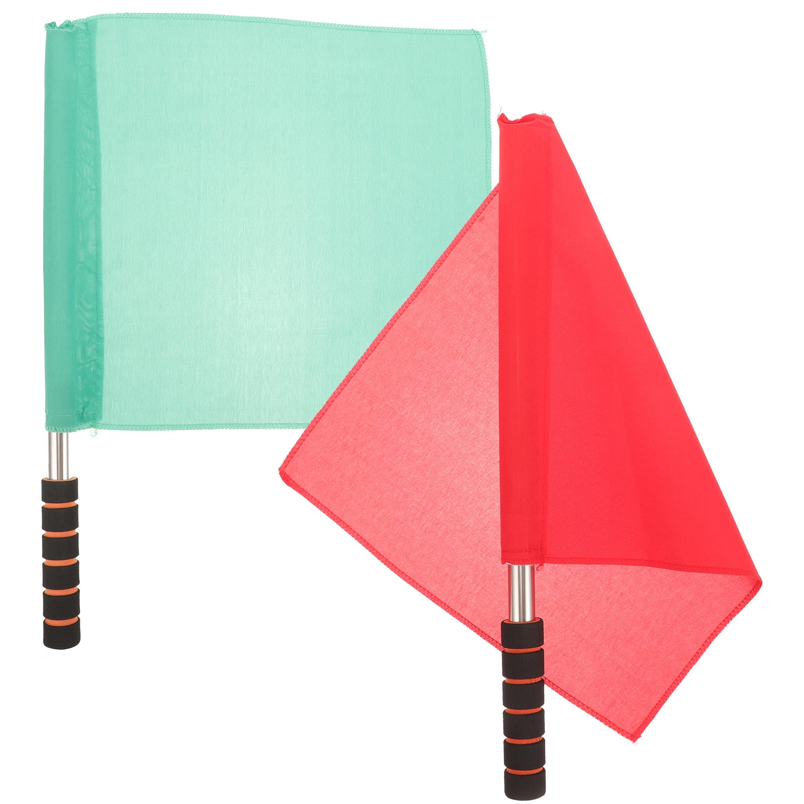 Worgeous 2 Pcs Referee Flag Soccer Flags Green and Red Professional Child - Walmart.com