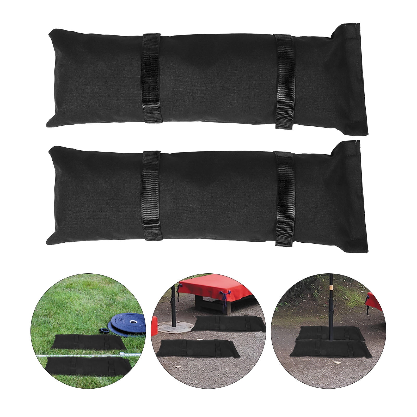 Worgeous 2 Pcs Sandbag Weights for Canopy Tent Bags Parasol Base ...
