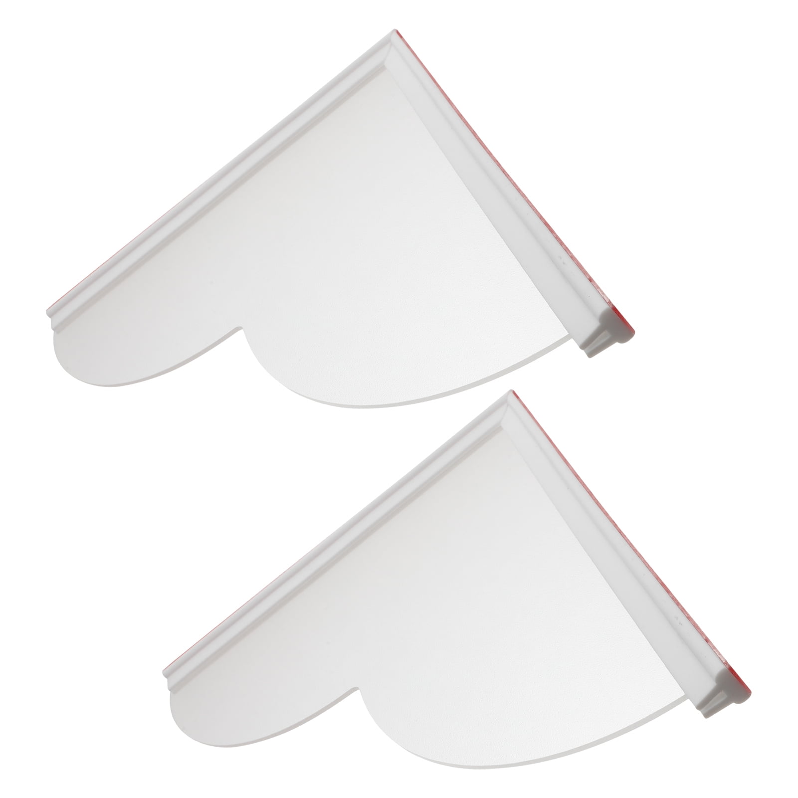Worgeous 2 Pcs Shower Splash Guard For Bathtub Transparent Water Guard ...