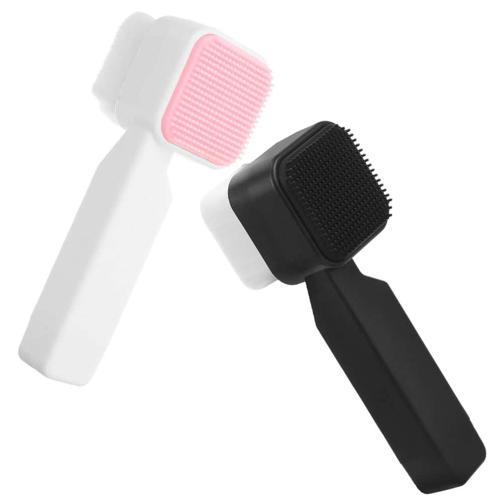 Worgeous 2 Pcs Silicone Face Scrubber for Women Facial Hair Salon Smock ...