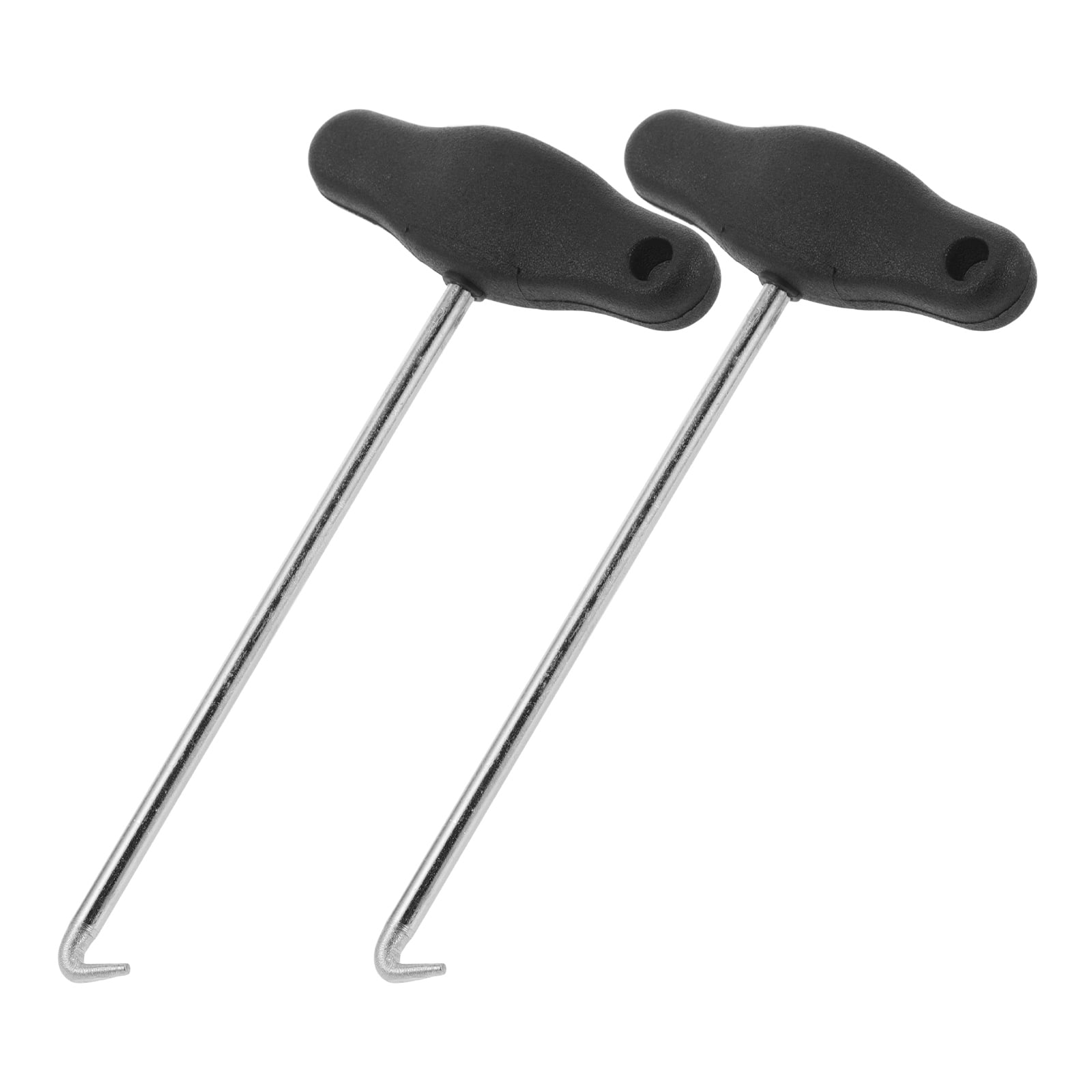 Worgeous 2 Pcs Spring Puller Hook Skate Tightener Tools Curved Rail ...