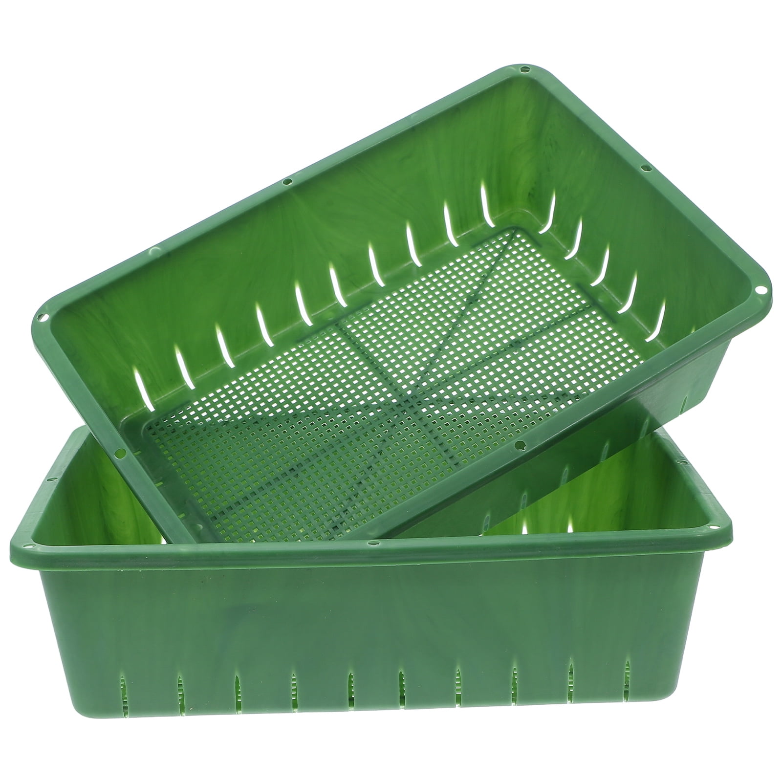 2 Pcs Plant Trays for Sprouting Seedling Growing Daily Use Planting ...