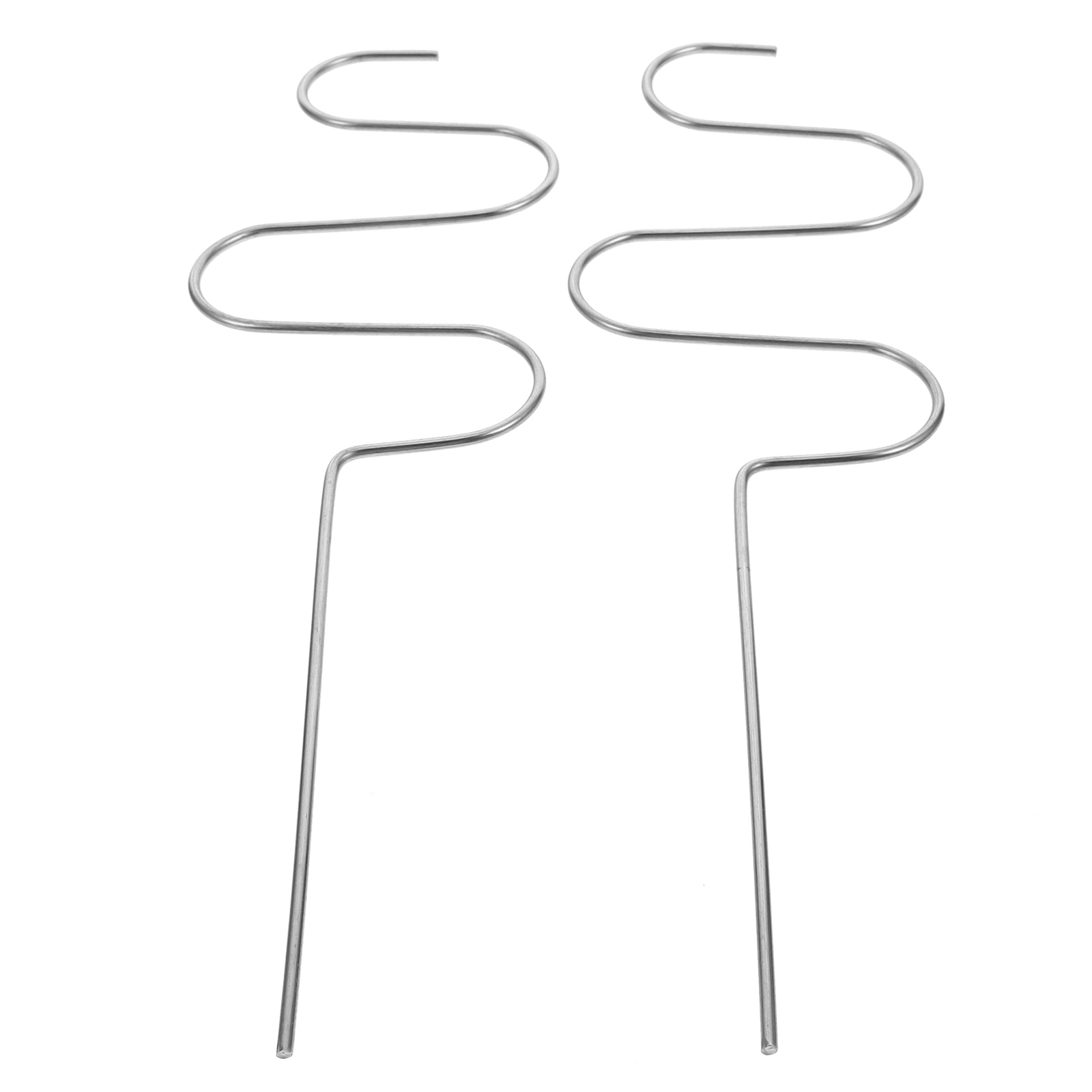 Worgeous 2 Pcs Trellis for Climbing Plants Frames Rack Silver - Walmart.com