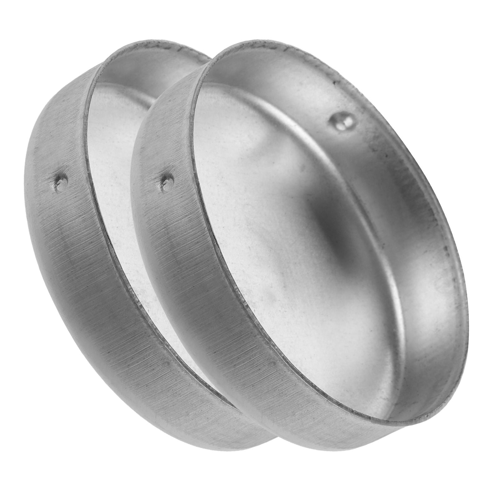 Worgeous 2 Pcs Warning Column Cap Round Fence Post Caps Zinc Topper ...