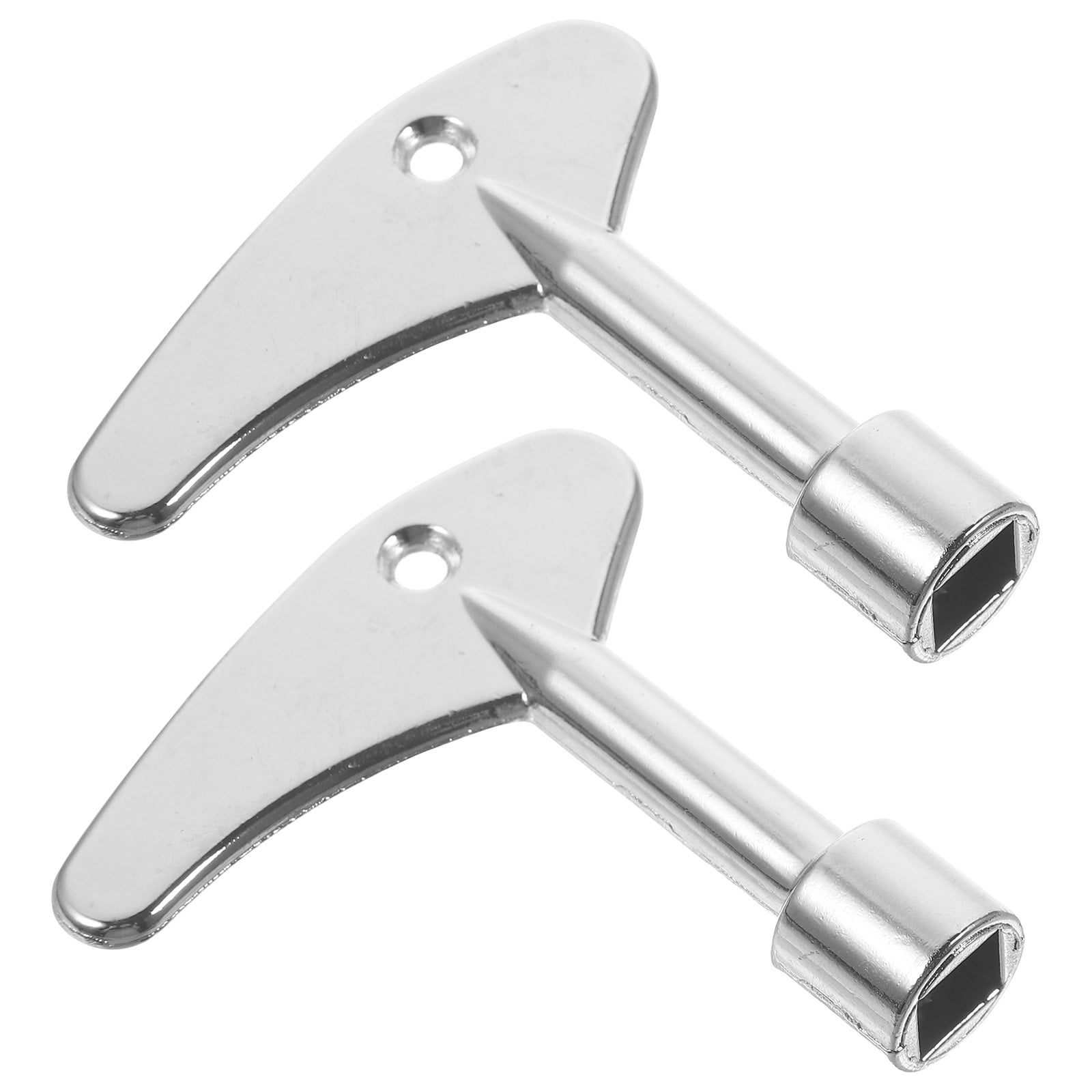 Worgeous 2 Pcs Water Meter Key Universal Drop Wrench Keys Pipe Heater ...