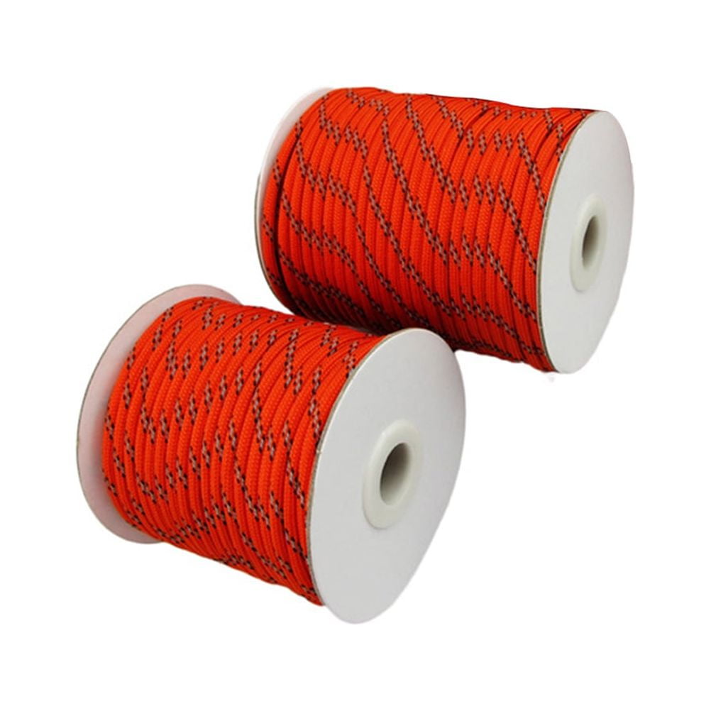 SWETRACE Tent Rope Orange 2Set Reflective High Visibility Nylon Steel ...