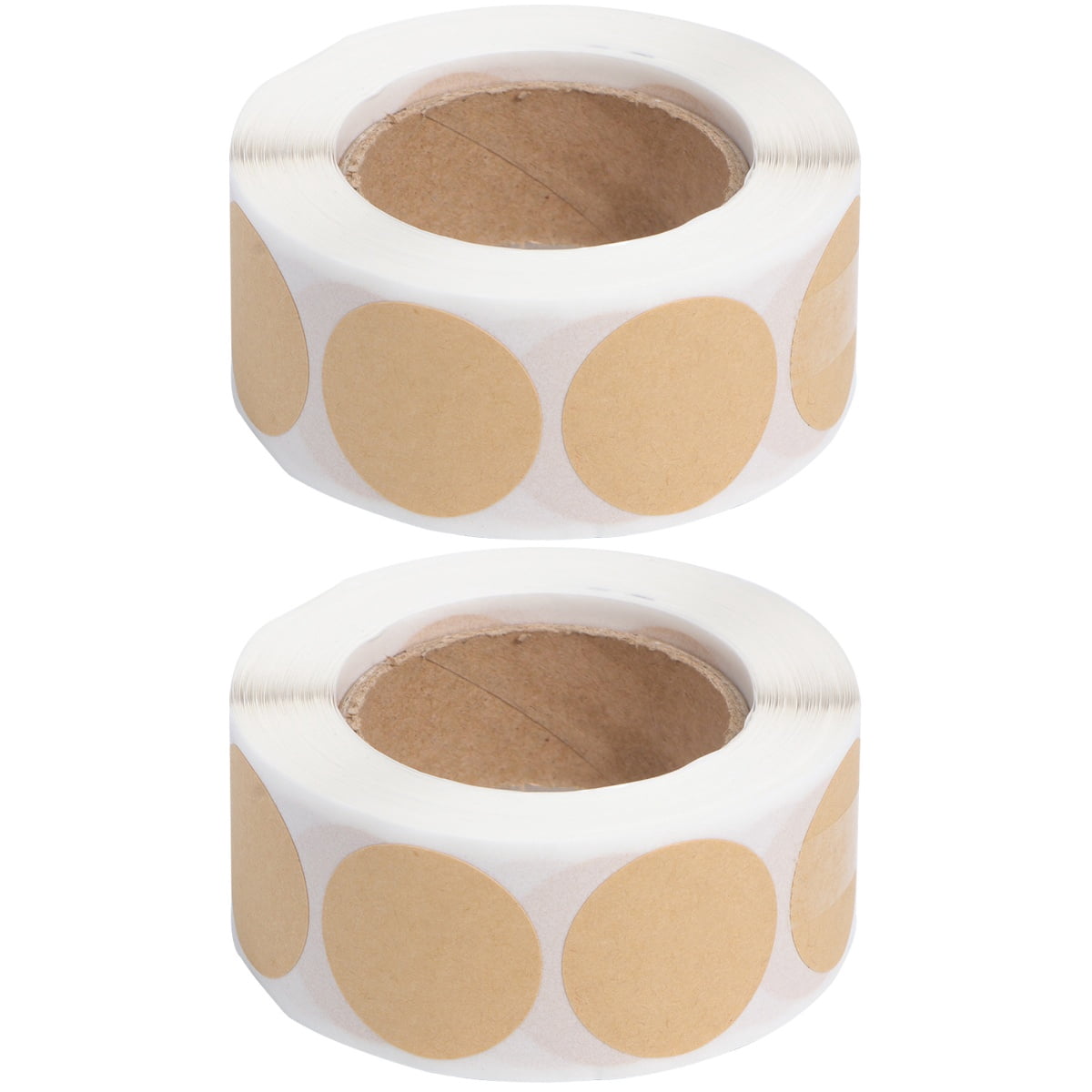 Worgeous 2 Rolls Round Shape Sticker Self-adhesive DIY Sticker Gift ...