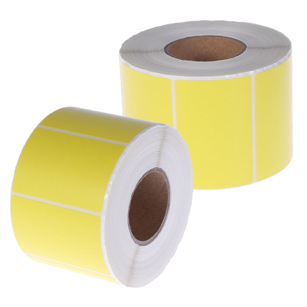 Worgeous 2 Rolls Self Adhesive Address Labels Printer Labels Blank ...