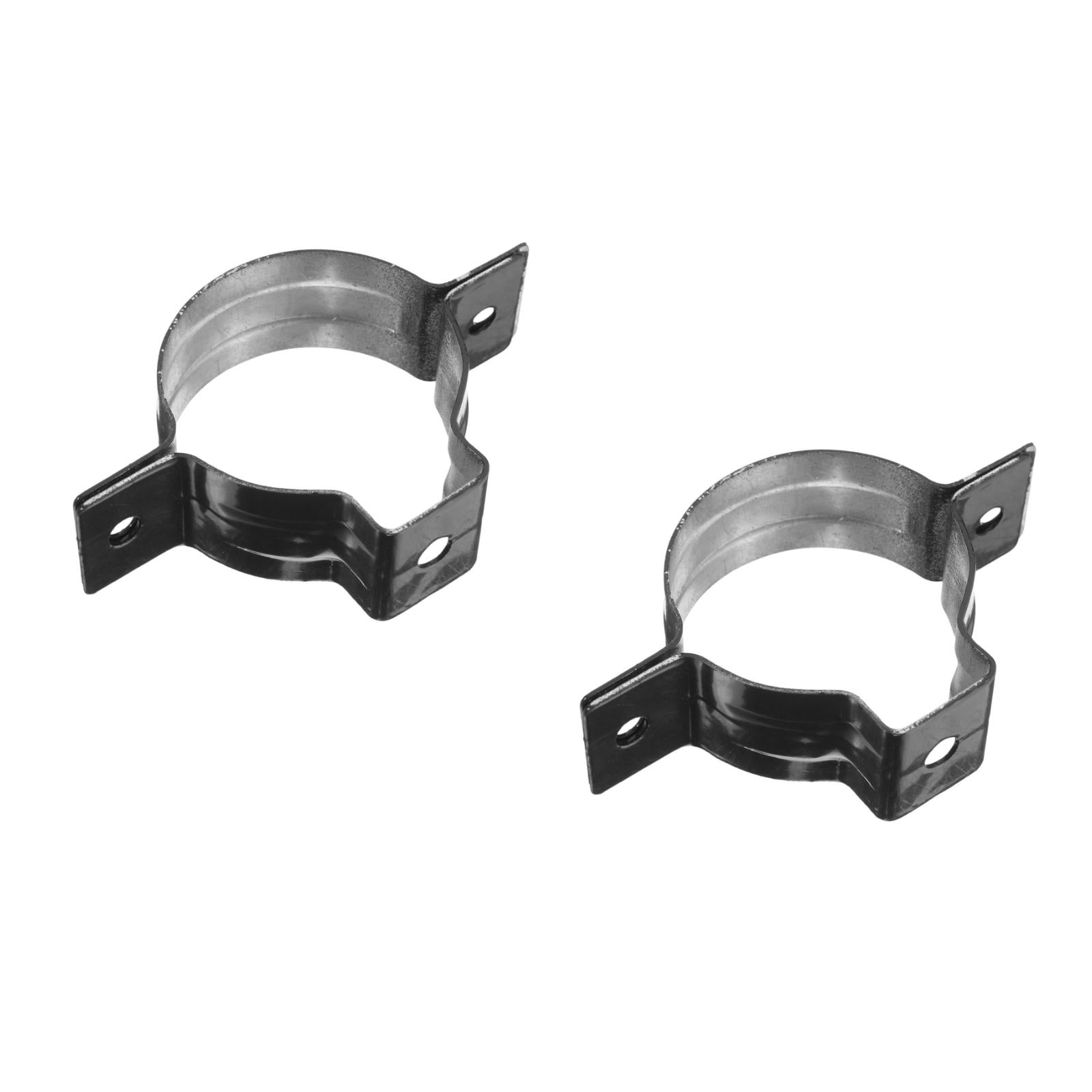 Worgeous 2 Sets Aluminum Alloy Pipe Strap Clamps Strap U Bracket Rigid ...
