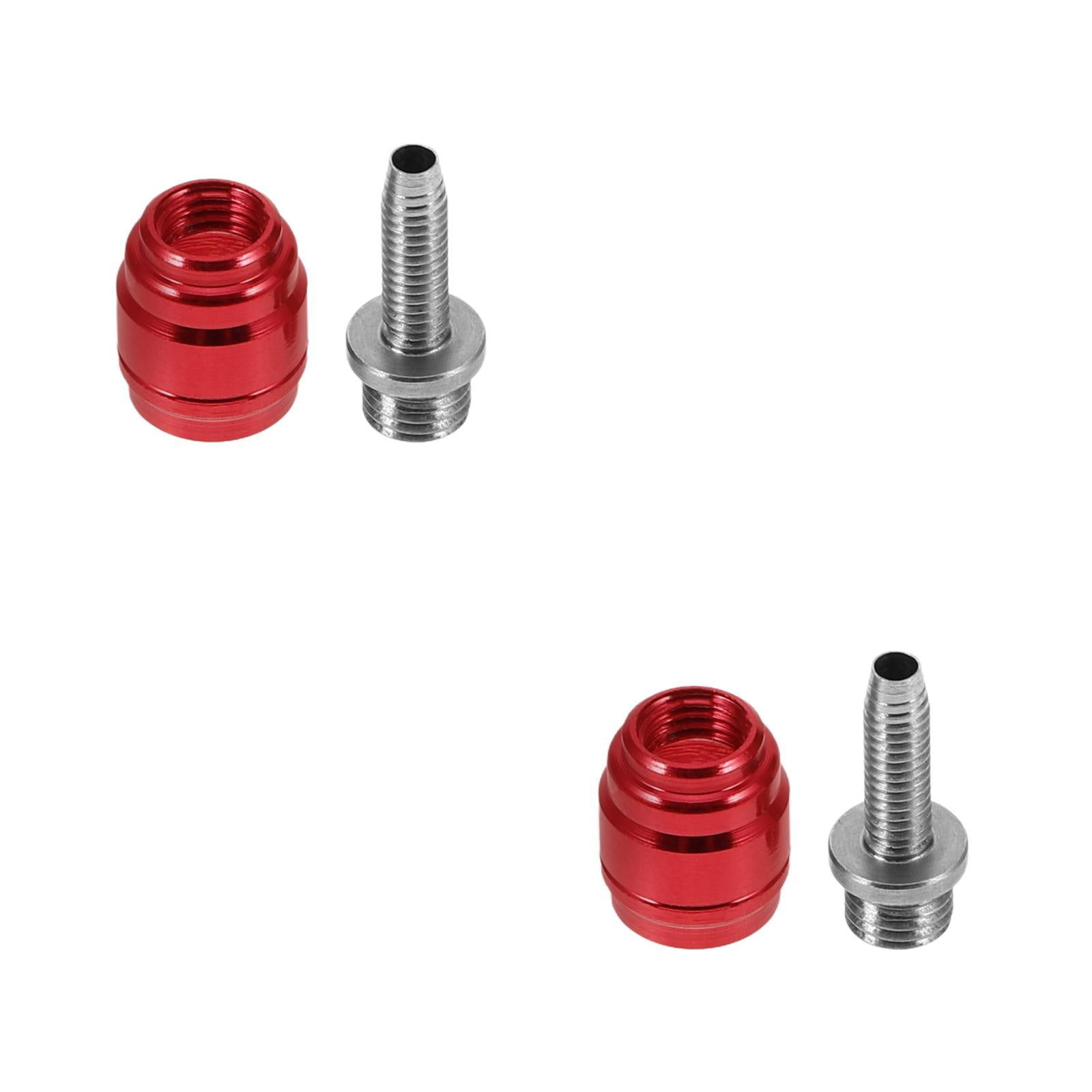 Worgeous 2 Sets Bike Hydraulic Disc Brake Oil Needle Olive Head Simple Installation Hydraulic ...