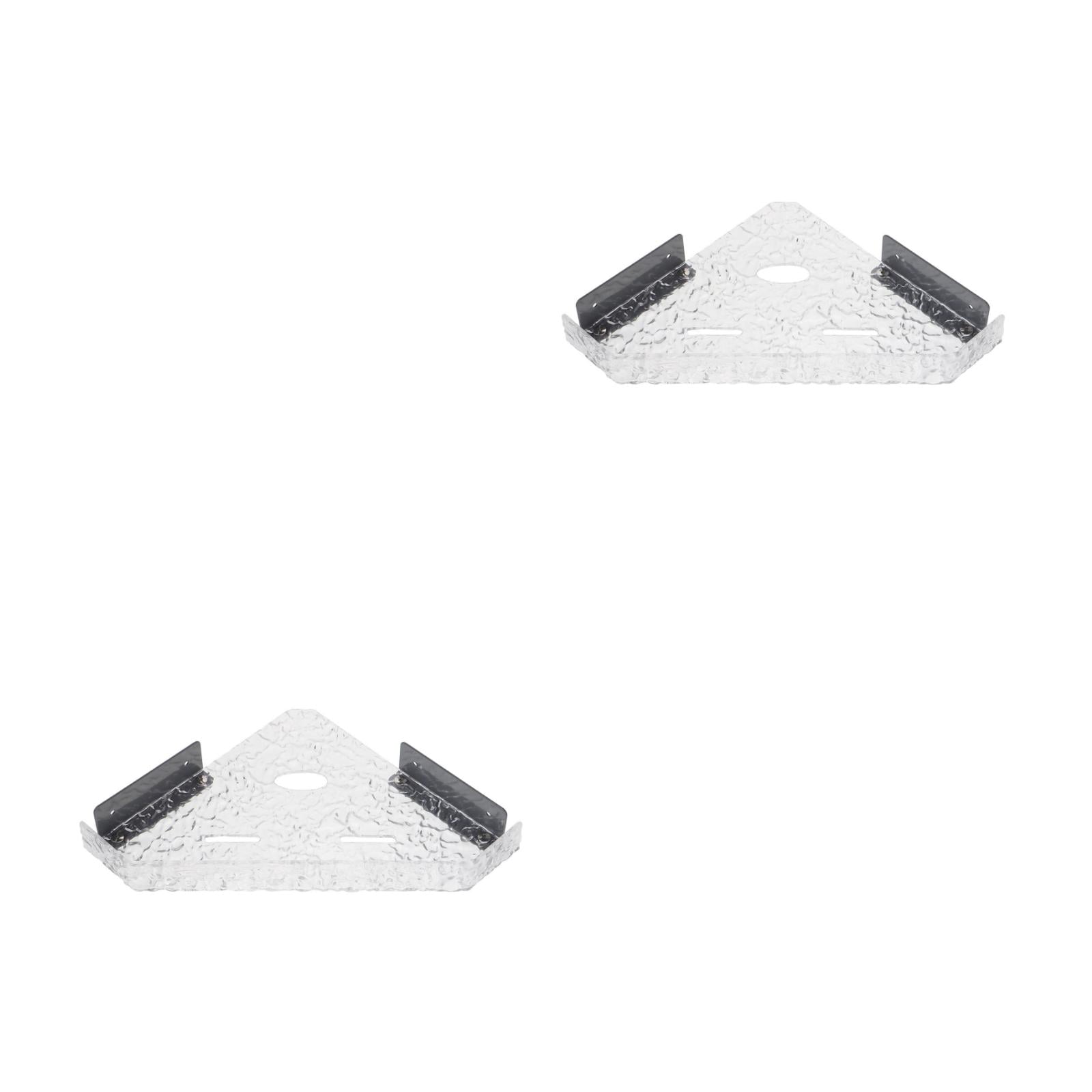 Worgeous 2 Sets Of Corner Rack for RV Bathroom Convenient Corner Shelf ...