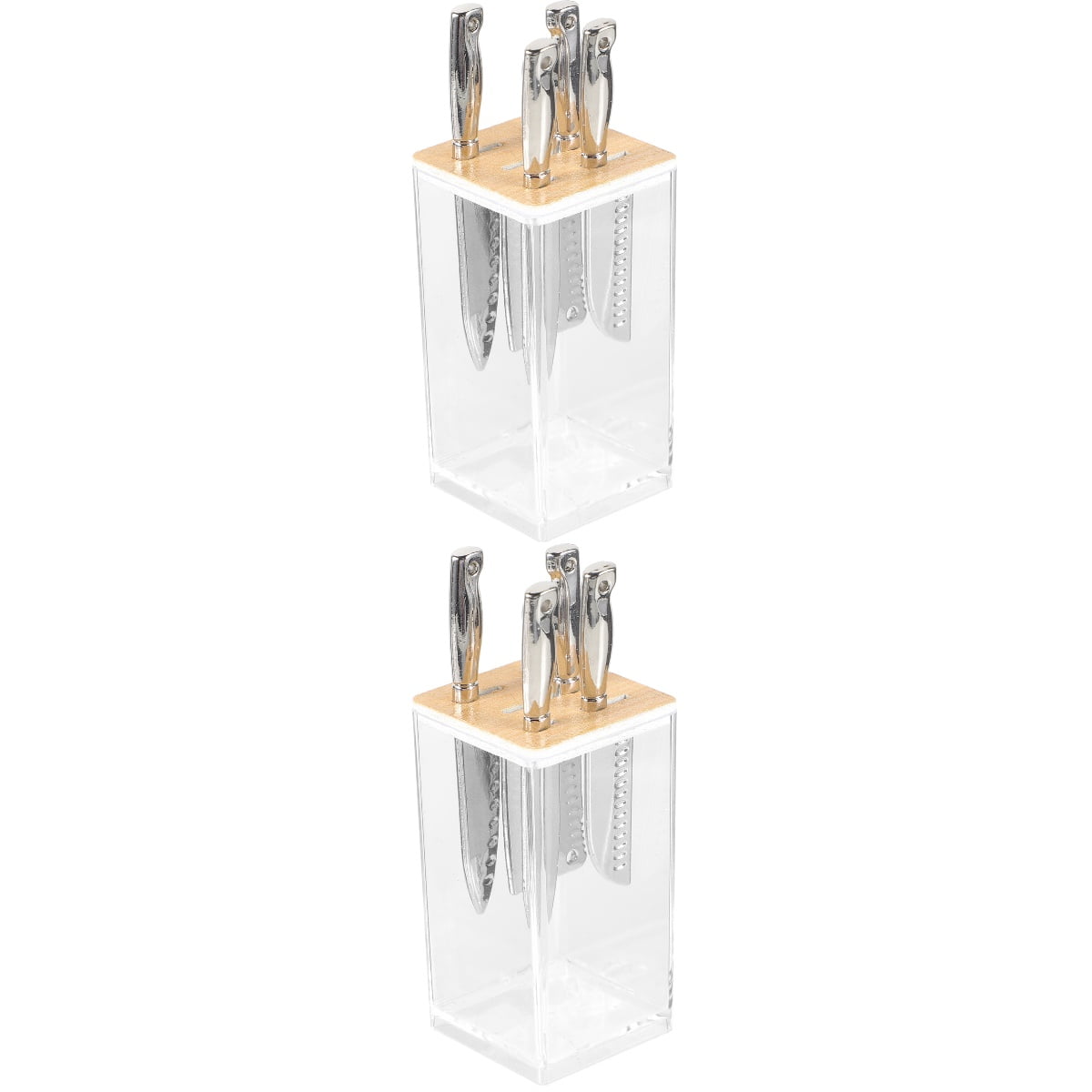 Worgeous 2 Sets Dollhouse Mini Kitchen Utensils Tiny House Miniature ...