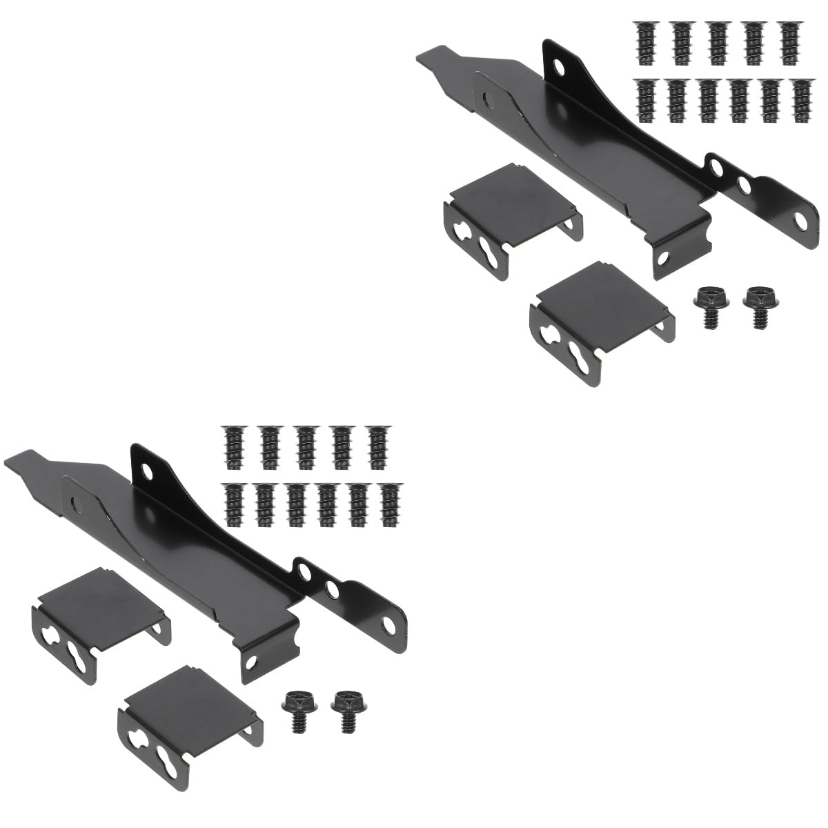 Worgeous 2 Sets Dual Fan Mount Racks PCI Slot Bracket for Computer ...