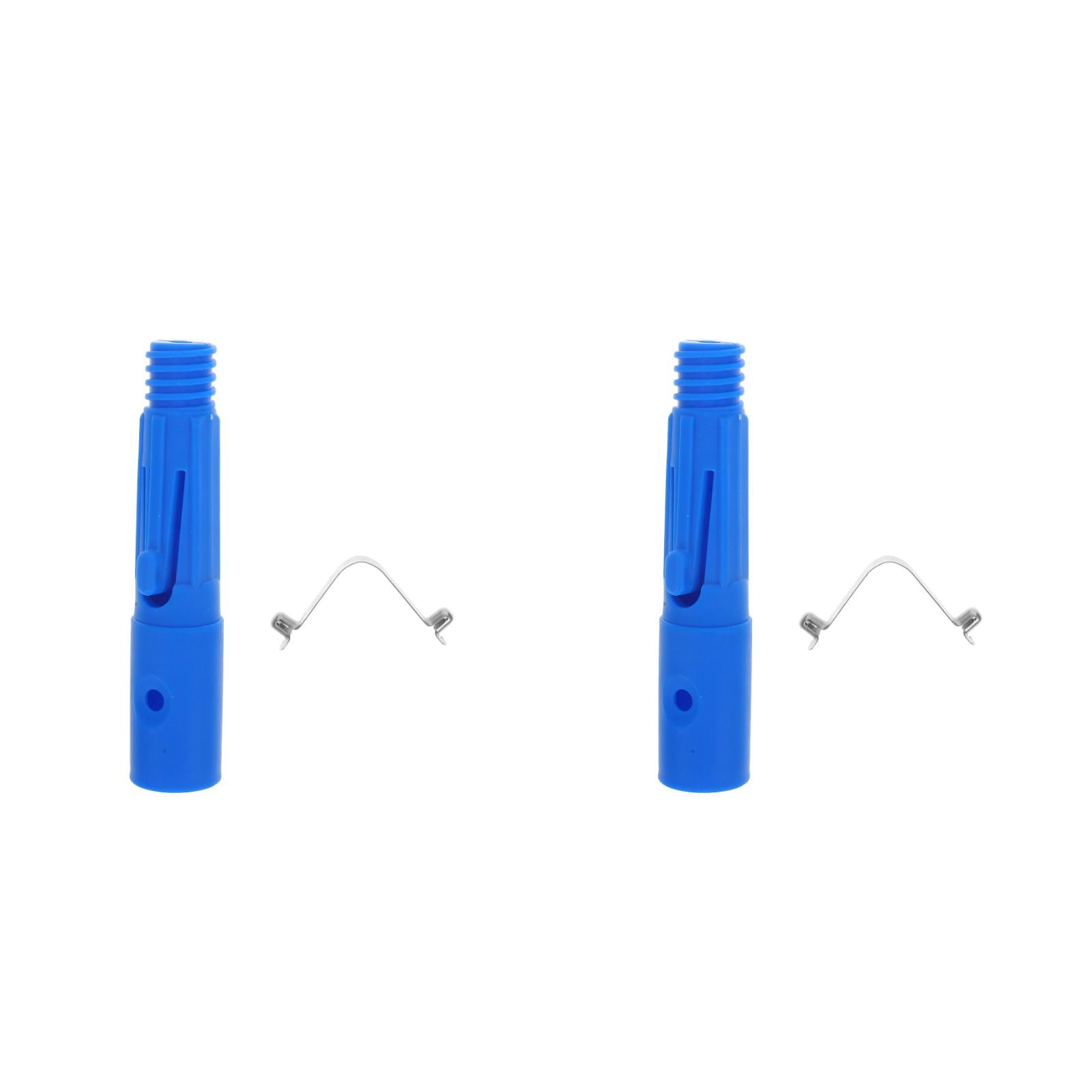 WHAMVOX Raindrops 2 Sets Extension Pole Adapter Mop Pole End Tip ...