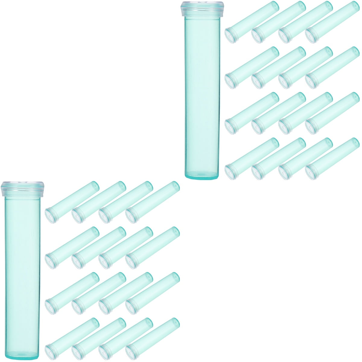 Worgeous 2 Sets Floral Tubes Plastic Flower Water Tubes Reusable Flower ...