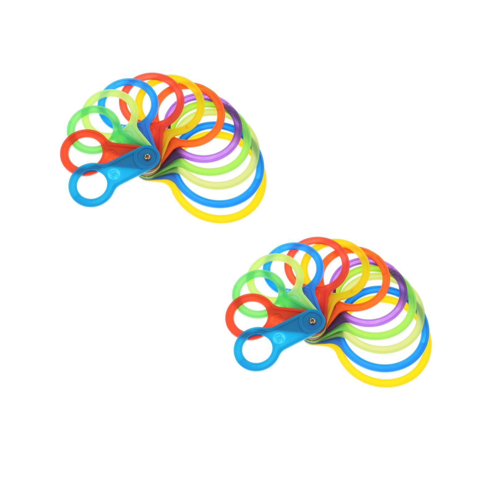 Worgeous 2 Sets Fruit Grading Circle Fruit And Vegetable Diameter Gauge ...