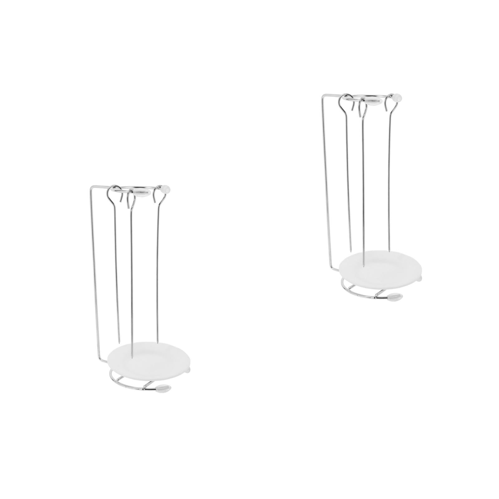 WHAMVOX Worgeous 2 Sets Skewer Stand Barbecue Skewers Hanger Kebab Bbq ...