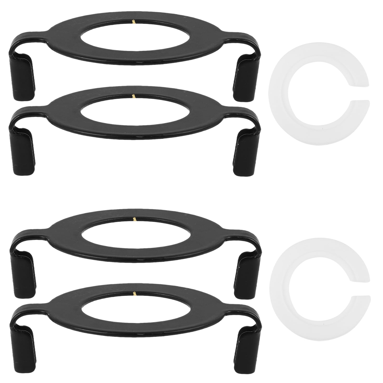COMPUKAS 2 Sets Lamp Shade Reducer Rings Lamp Shade Adapter Converter ...