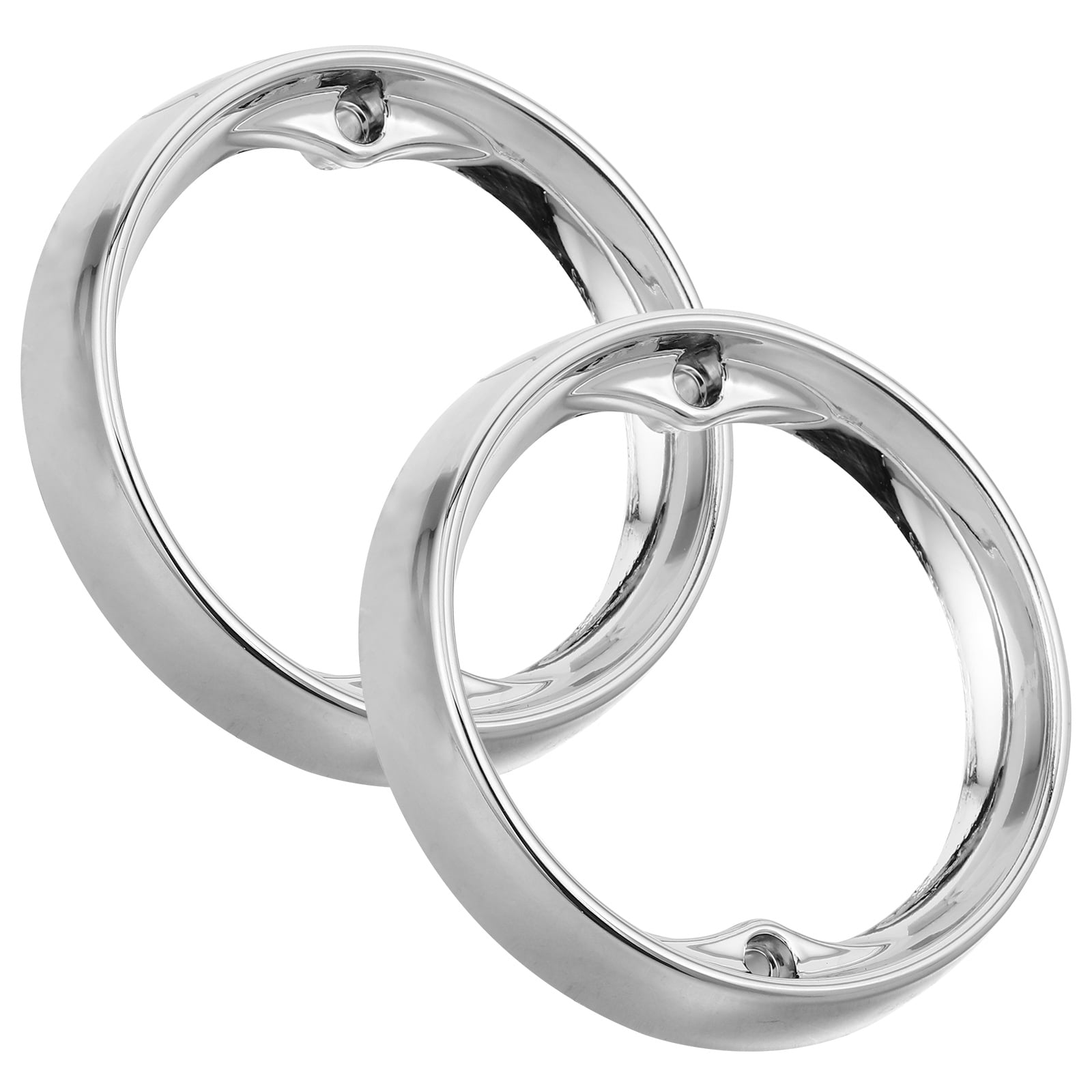 WHAMVOX Motorcycle Light Mounting Bracket Silver Plastic Turn Signal ...