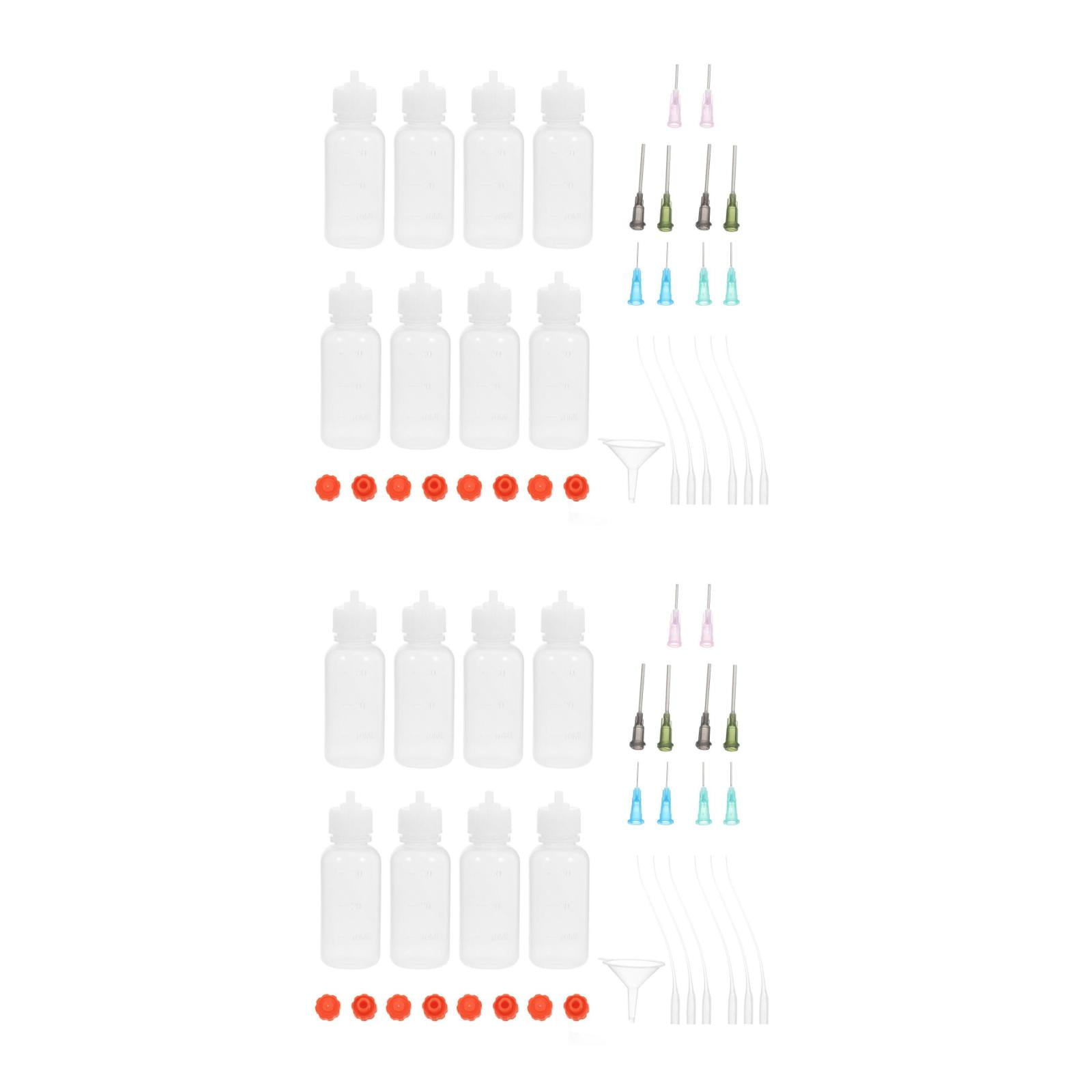 Worgeous 2 Sets Plastic Funnels Clear Plastic Funnels Multipurpose ...