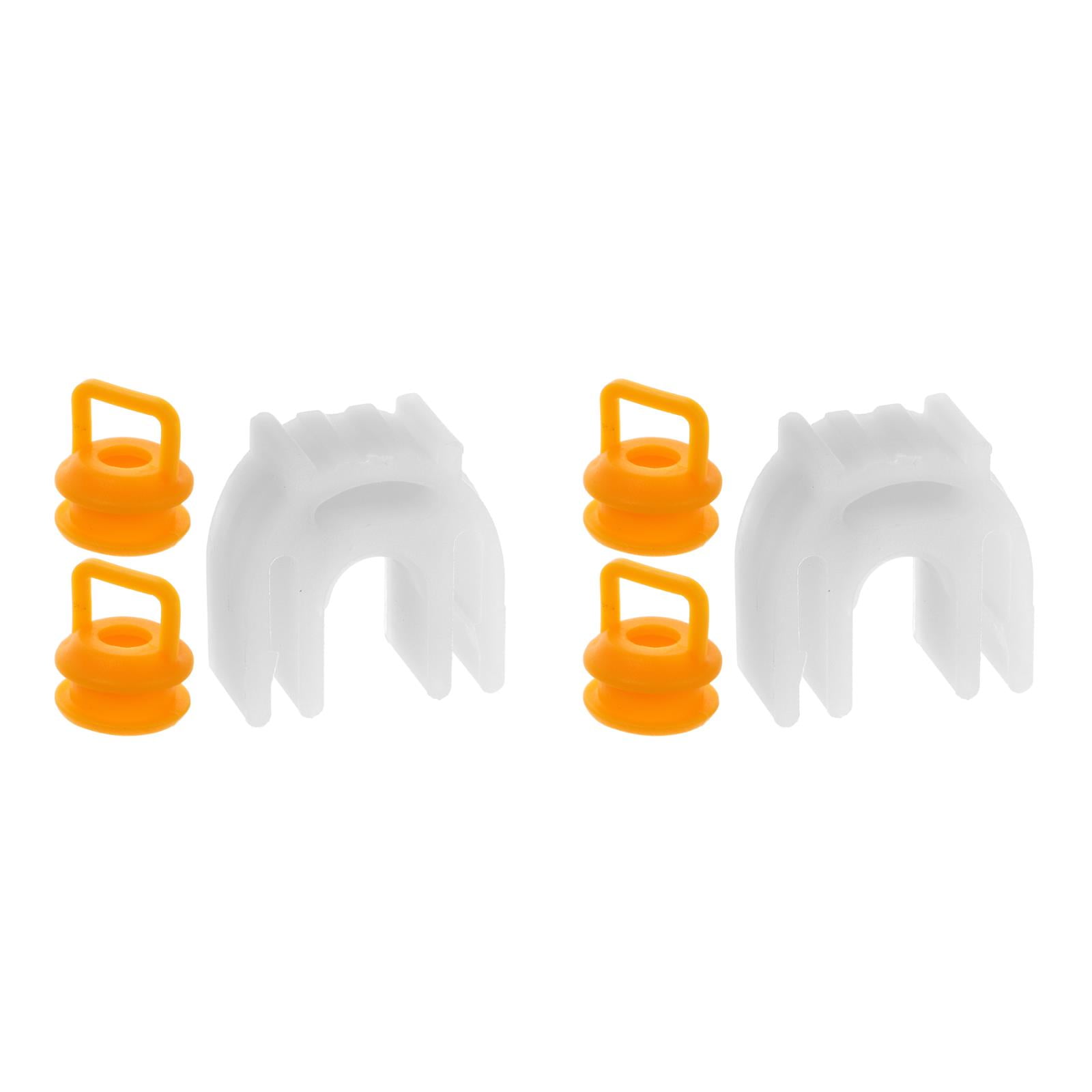 Worgeous 2 Sets Shifter Bushing Kit Plastic Shift Cable Bushing Repair ...