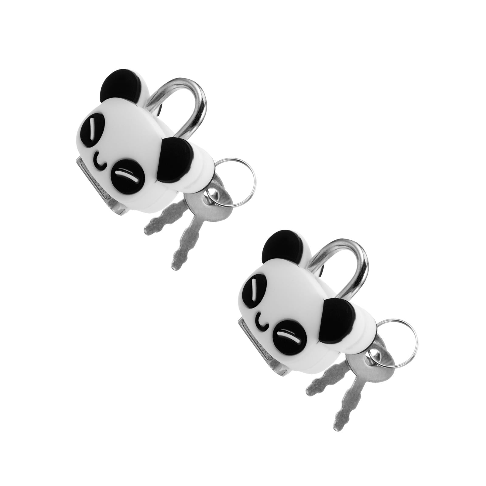 Worgeous 2 Sets Small Padlock Cartoon Luggage Lock with Key Luggage ...