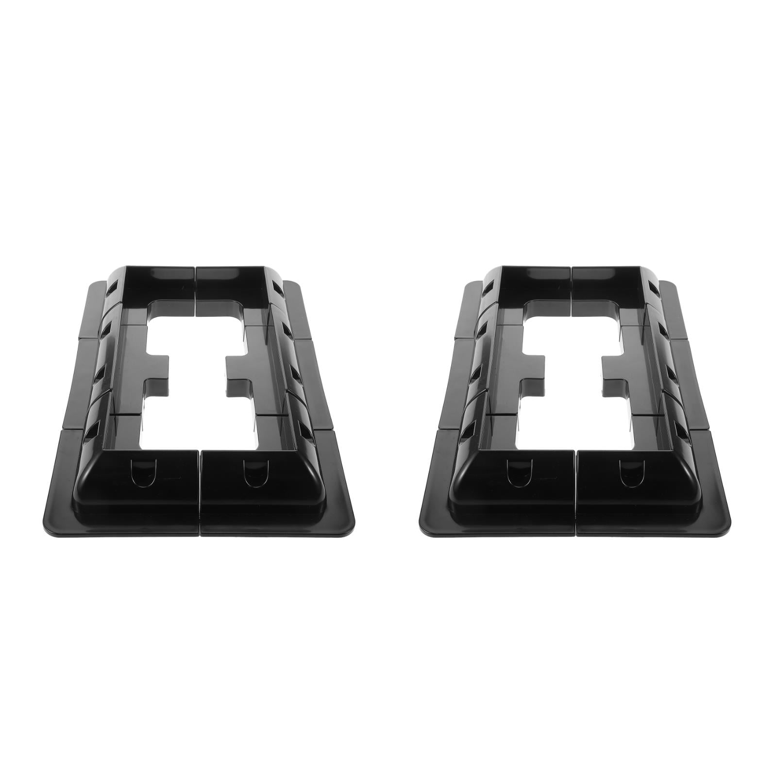 Worgeous 2 Sets Solar Panel Bracket Mount Brackets Portable Bank ...