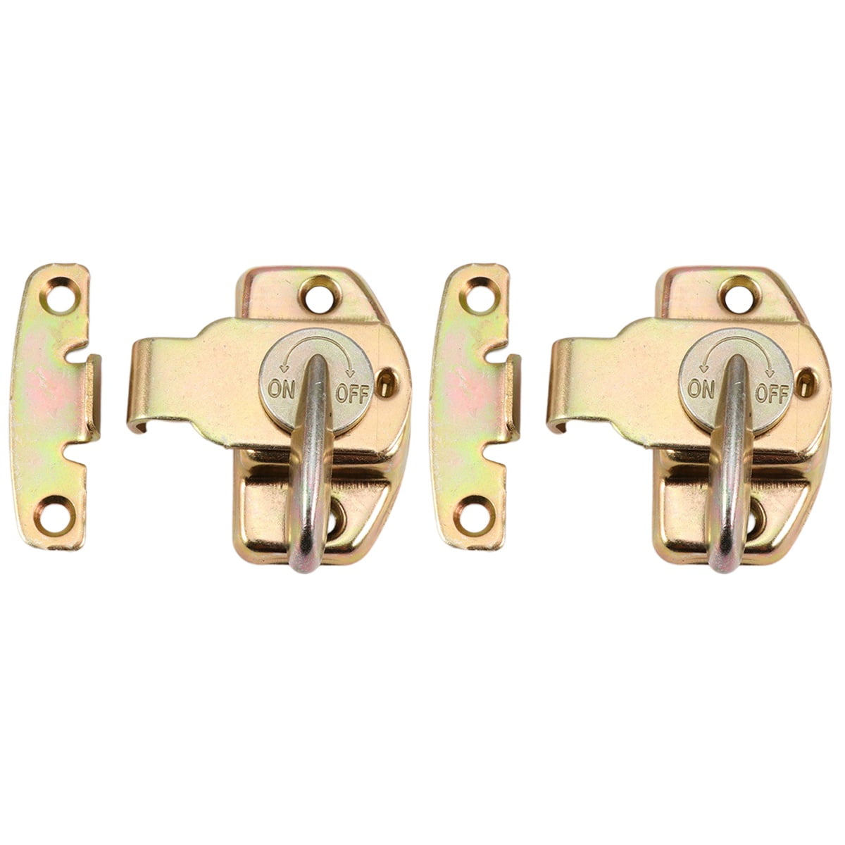 Worgeous 2 Sets Table Leaf Latch Training Table Buckle Conference Table Buckle Latch Hardware ...
