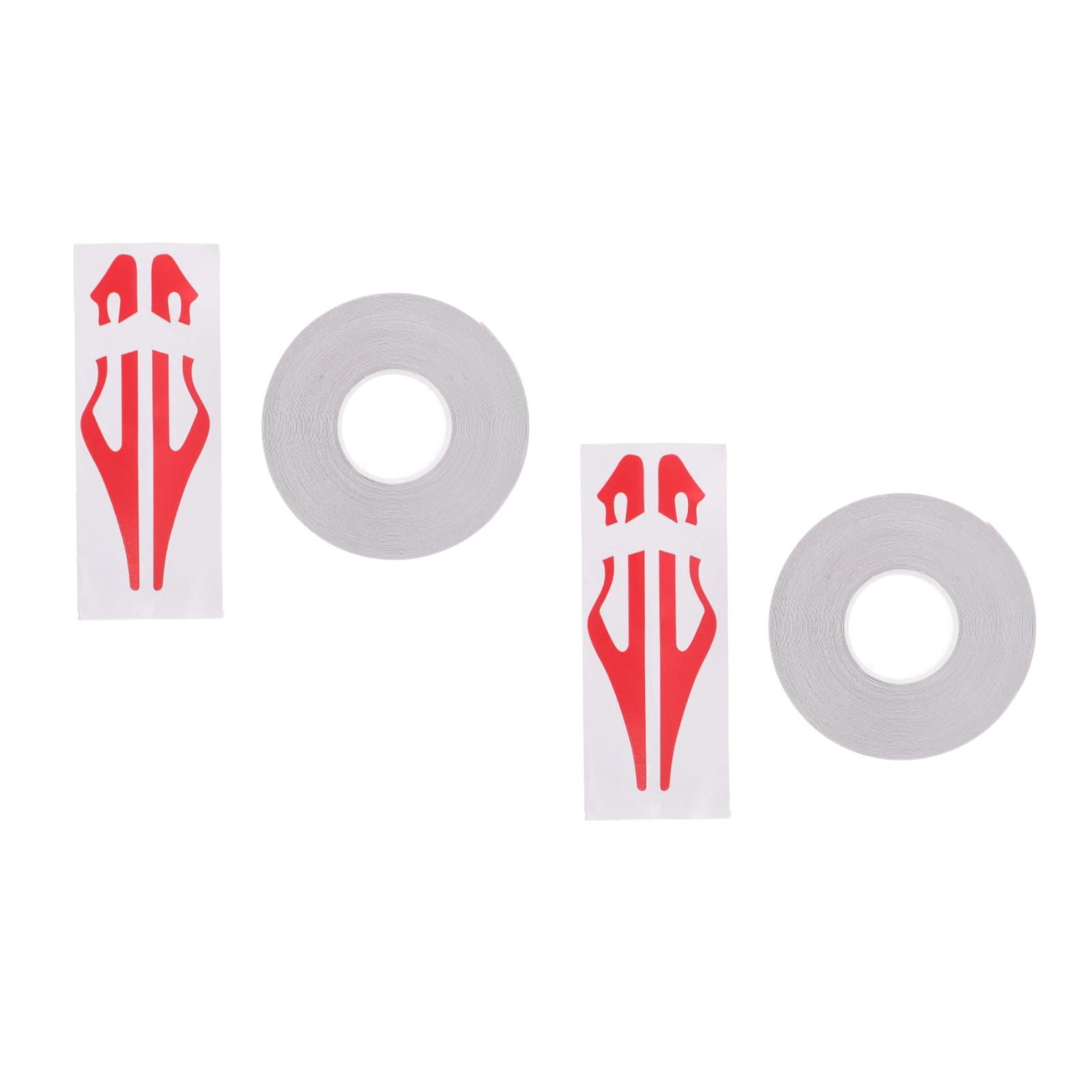 WHAMVOX Raindrops 2 Sets Car Pinstripe Sticker Automotive Masking Tape ...