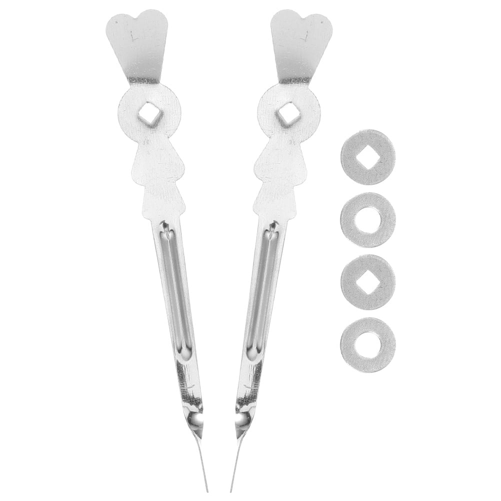 SEWCHICS Metal Pointer Scale Pointer Stainless Steel 2 Sets Replacement ...