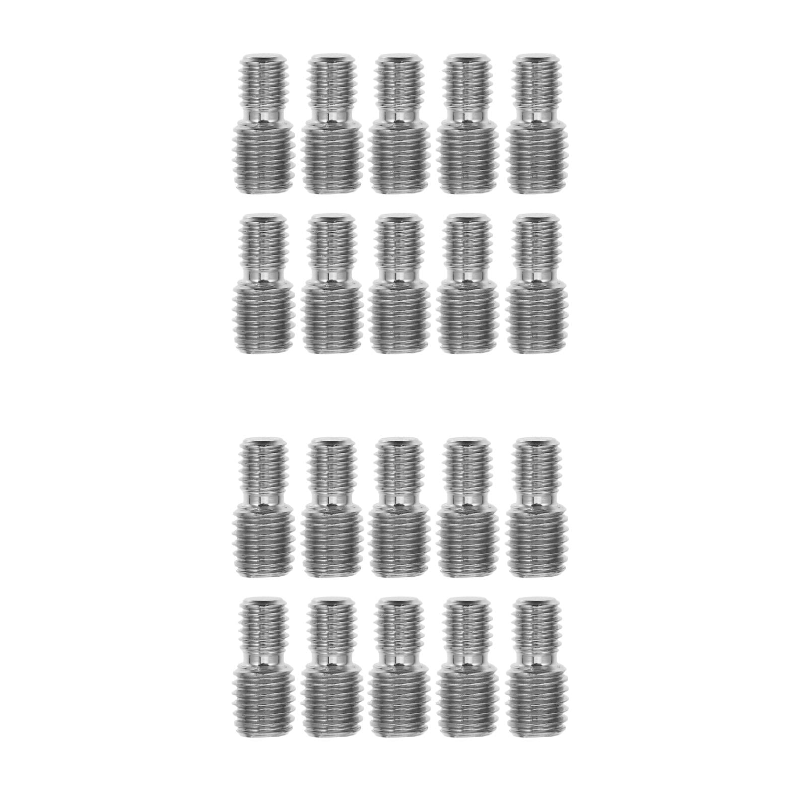 WHAMVOX HOMEMAXS 20 PCS Threaded Screws Bolts Thread Reducer Adapter ...
