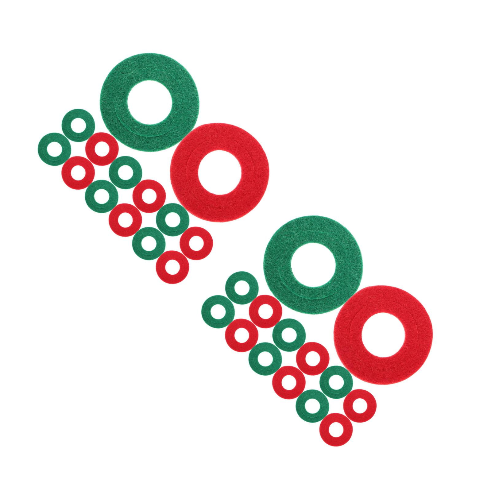 Worgeous 20 Pairs Battery Terminal Washers Felt Fiber Battery Terminal ...