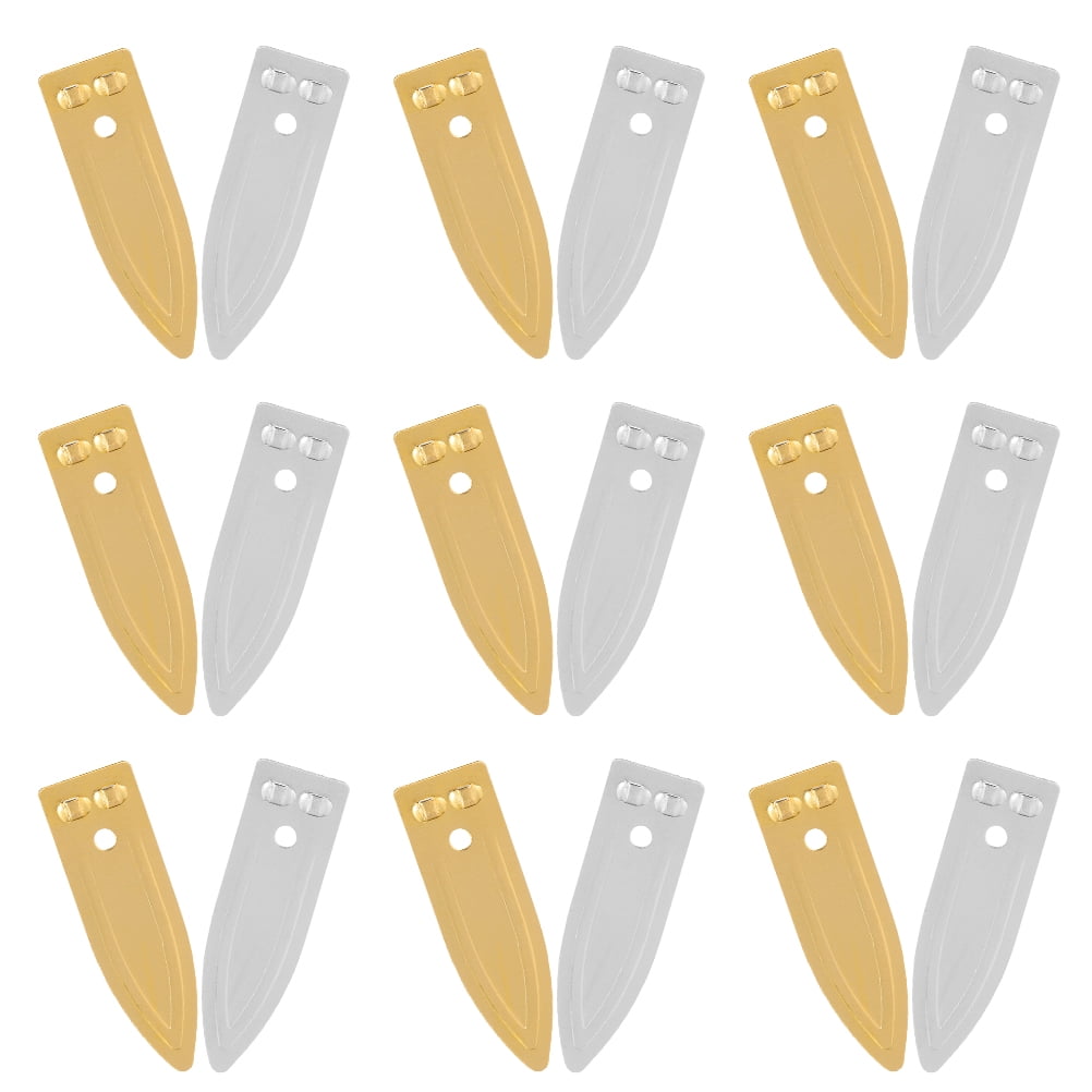 Worgeous 20 Pcs Copper Zinc Electrode Strip Card Sticker Insulator ...