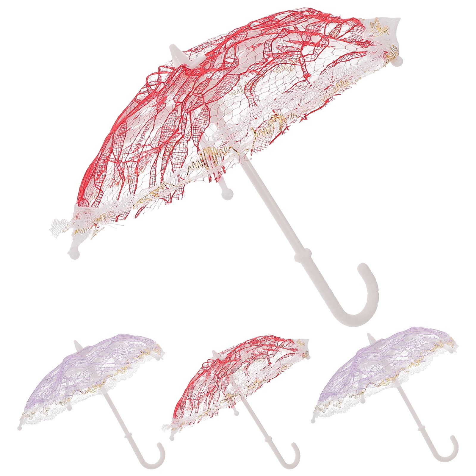 Worgeous 20 Pcs Desktop Mini Umbrellas Mini Umbrella Models Decorative ...