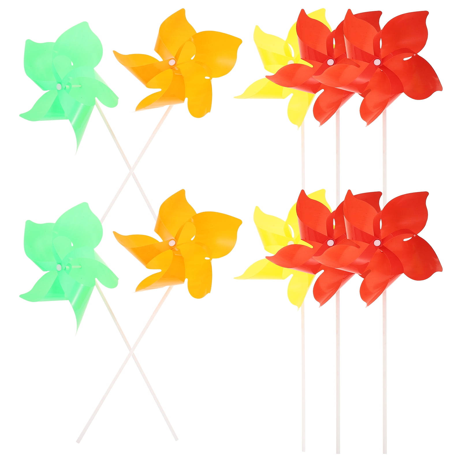 Worgeous 20 Pcs Four-leaf Toys Machine Six-leaf Windmill Scooter ...