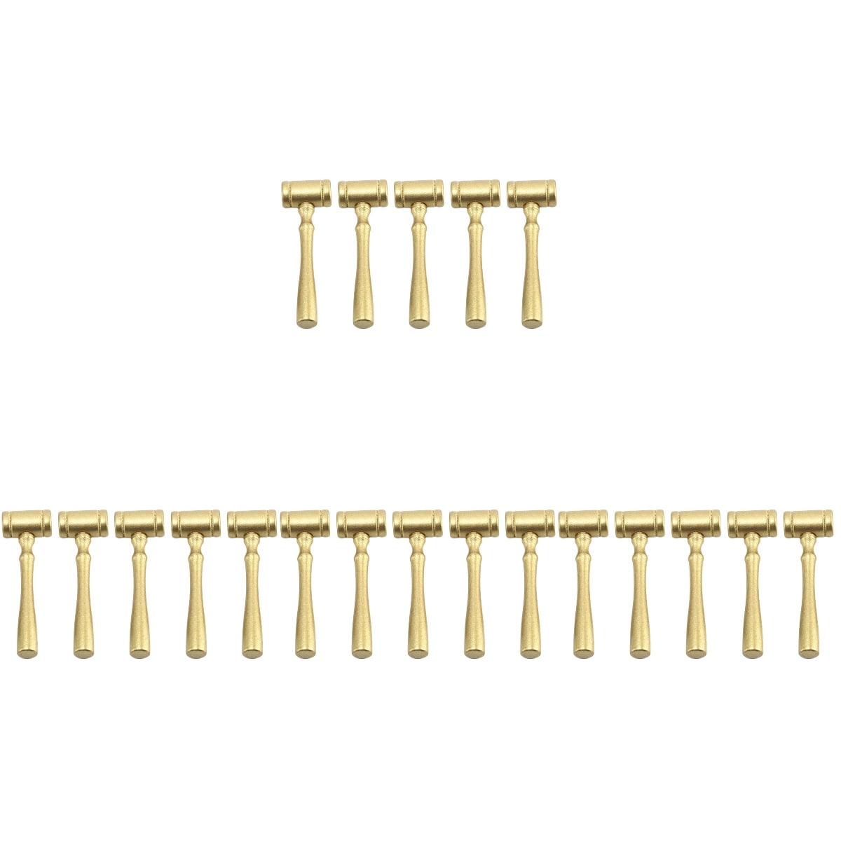 Worgeous 20 Pcs Game Wooden Judge Hammer Court Judge Hammer Wooden ...
