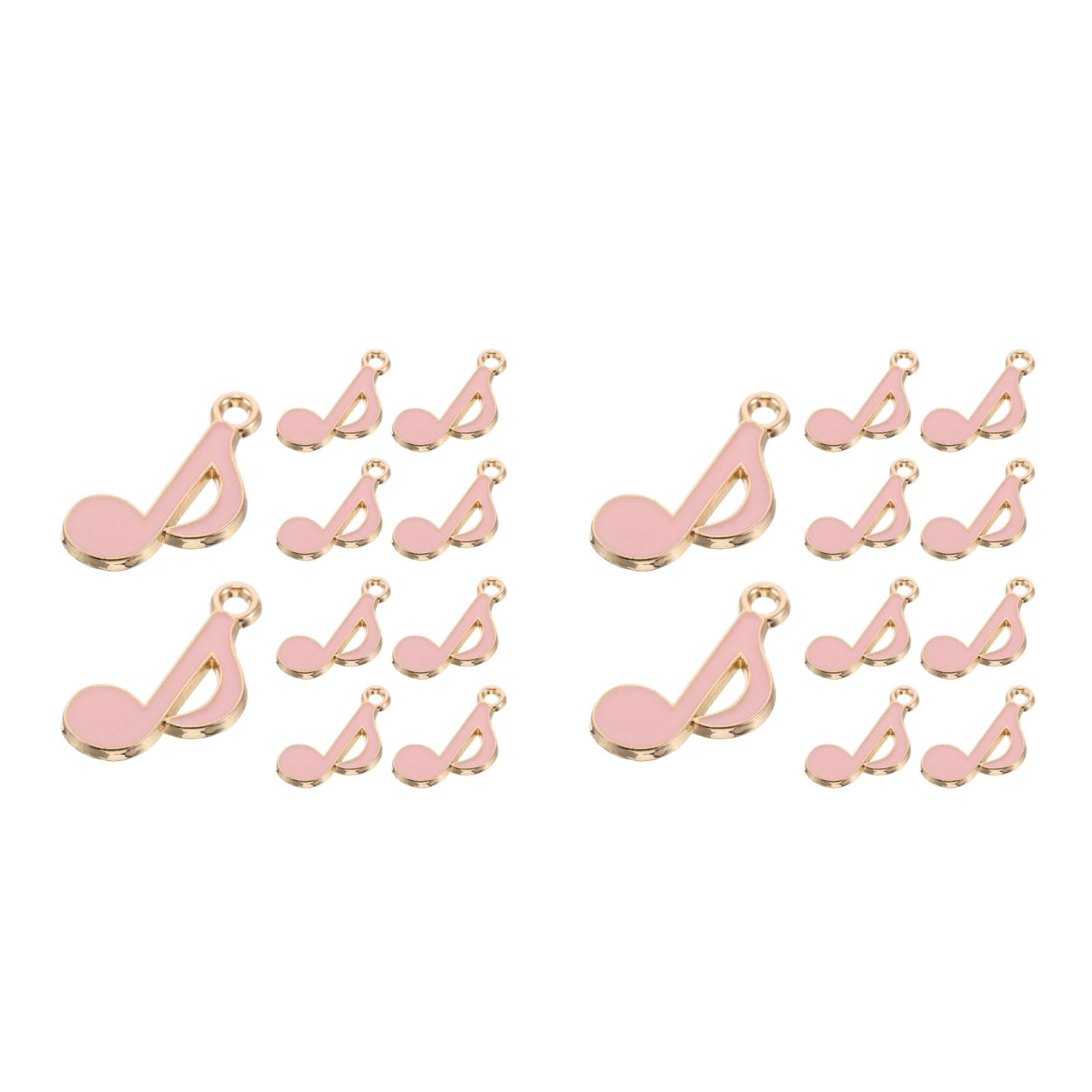 Worgeous 20 Pcs Metal Musical Symbol Note Charms Enamel Music Theme ...