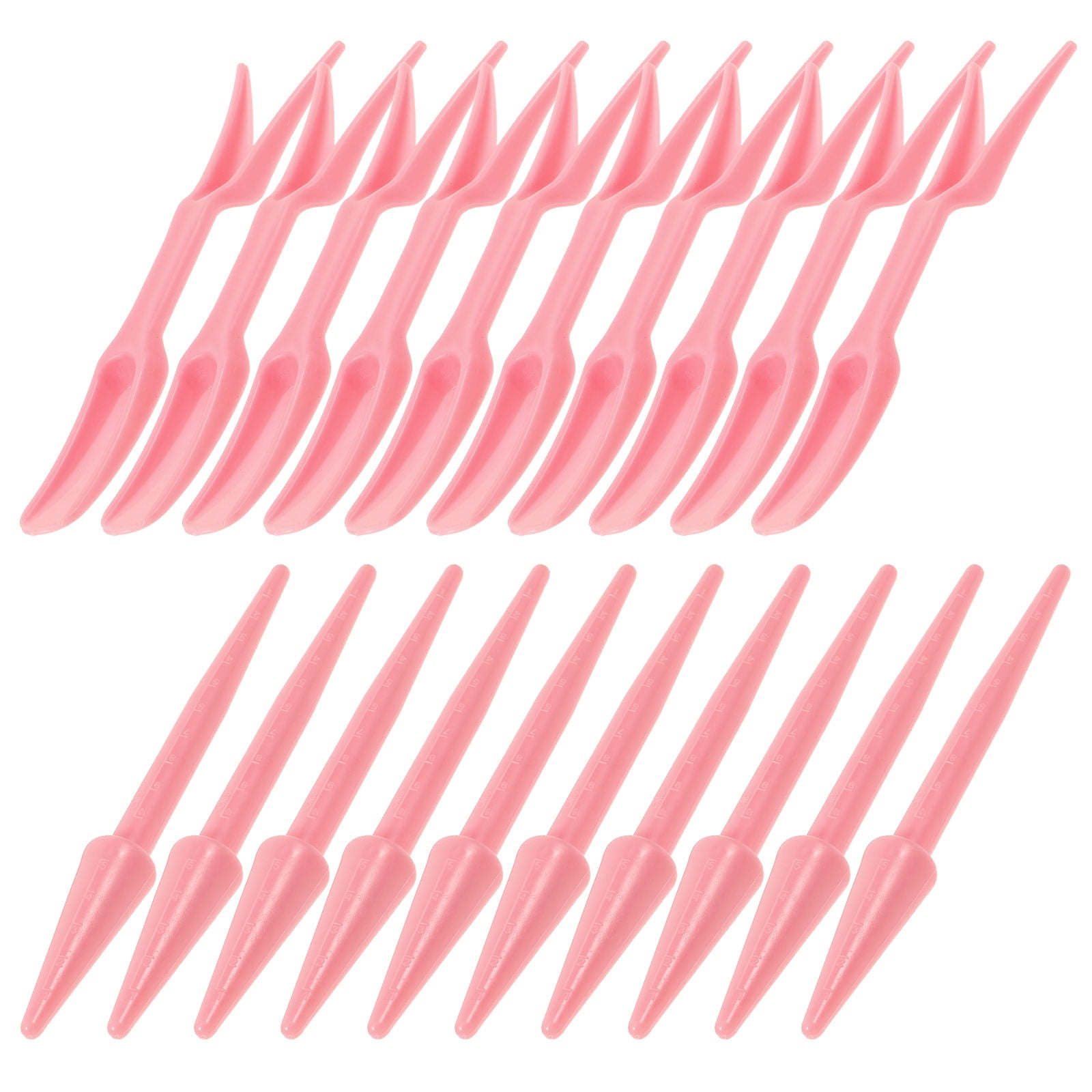 Worgeous 20 Pcs Plastic Garden Widger Seedlings Dibber Transplanting ...