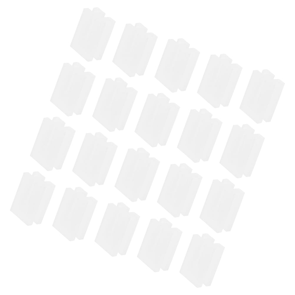 Worgeous 20 Pcs Prong Caps Heavy Duty Hooks Adhesive Training Belt ...