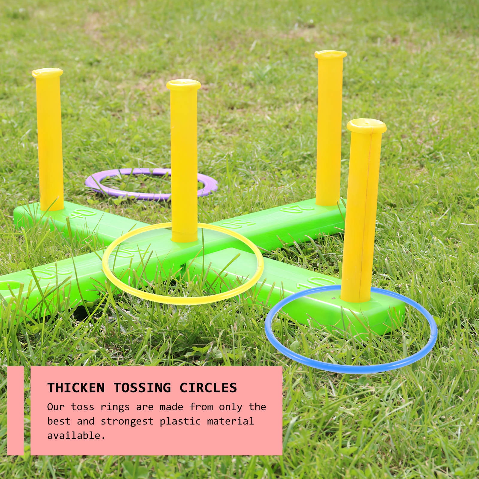 Worgeous 20 Pcs Throwing Ring Game Rings Outdoor Games for Kids Child ...