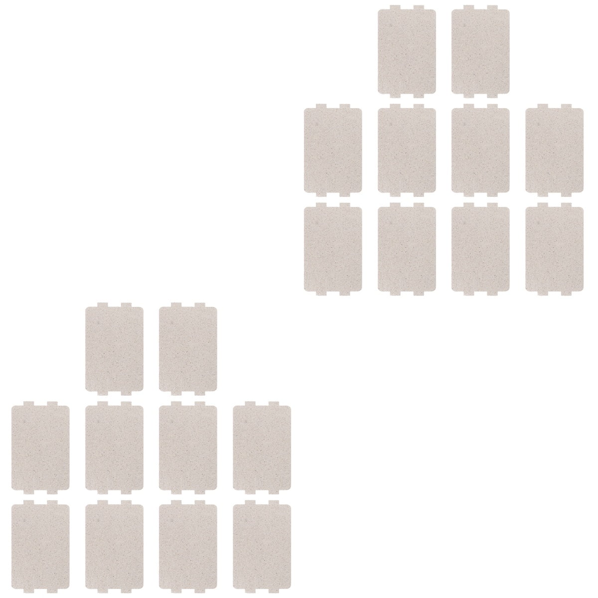 Worgeous 20 Pcs Waveguide Cover Mica Plates Sheets Microwave Oven ...