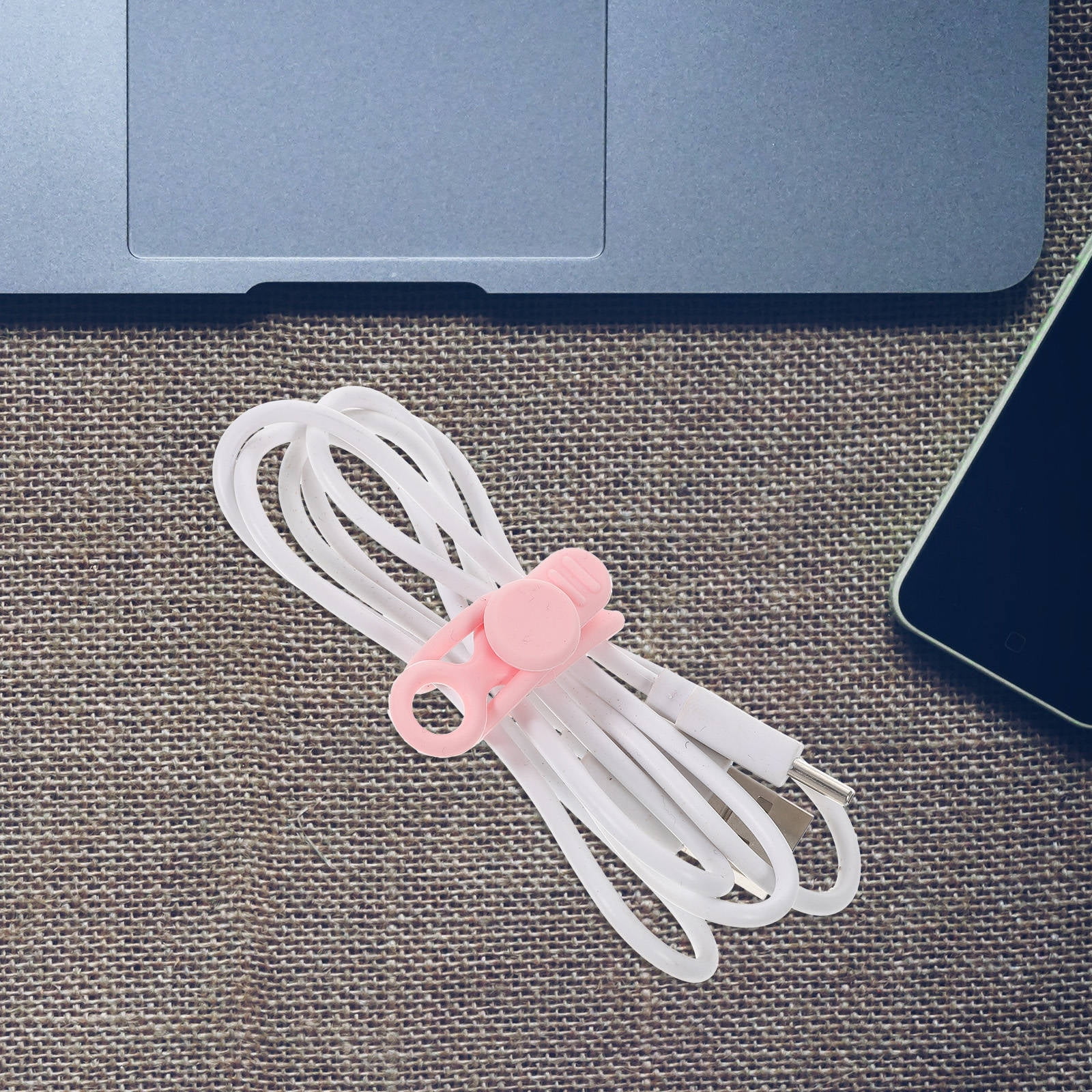 Worgeous 20 Pcs Wire Handler Ties Organizers Cable Desk Holders for ...